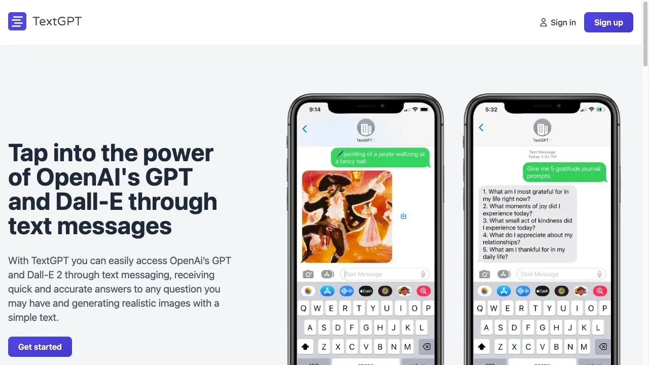 TextGPT - Advanced AI-Powered Texting App | Creati.ai