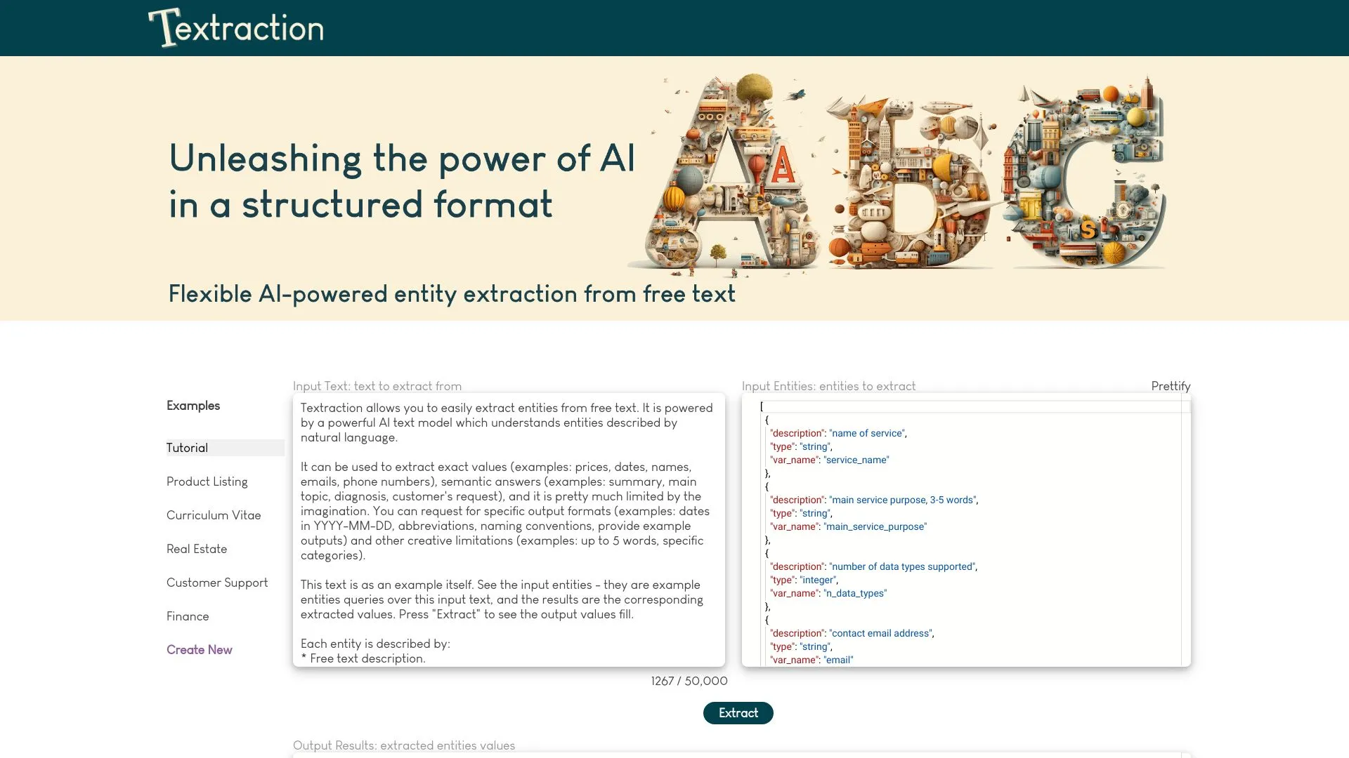 Textraction.ai: Advanced AI-Powered Text Extraction Solutions | Creati.ai