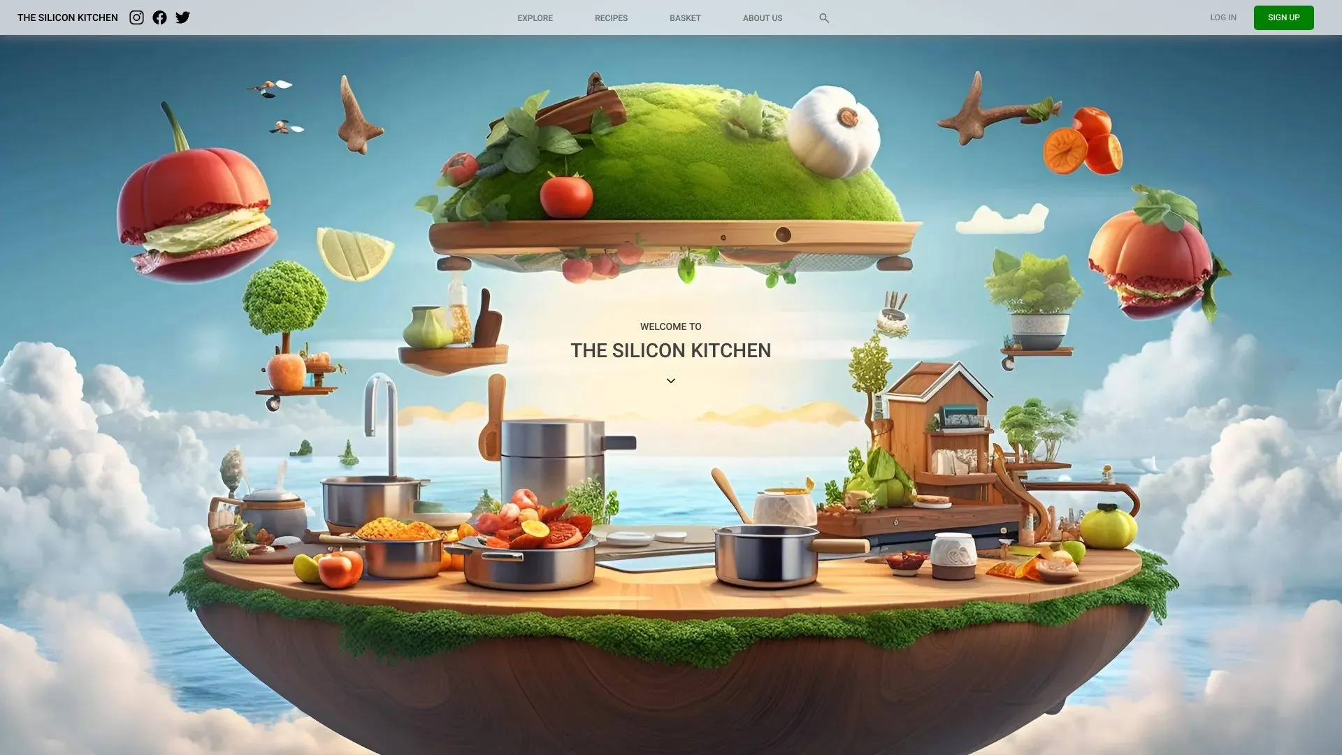 The Silicone Kitchen: Premium Silicone Kitchen Tools | Creati.ai