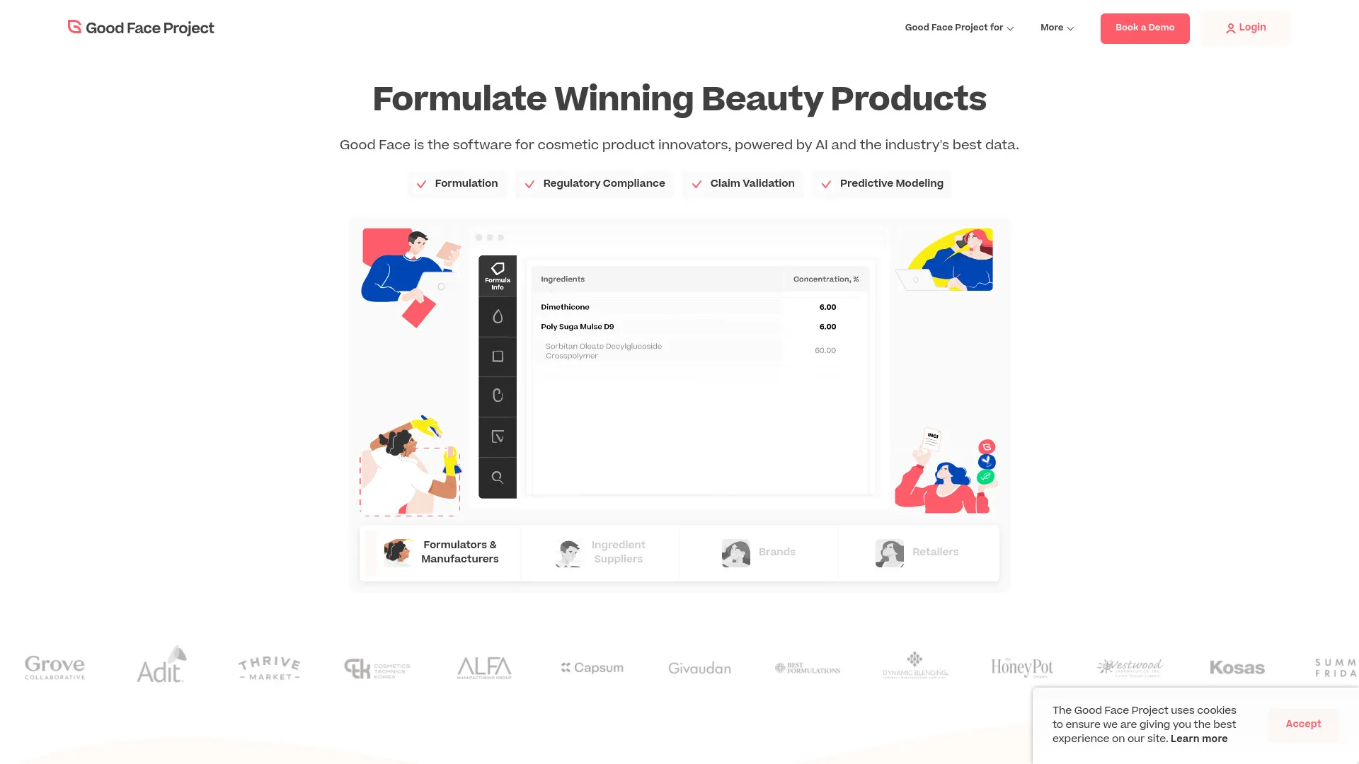 The Good Face Project: AI-Powered Cosmetic Innovation | Creati.ai