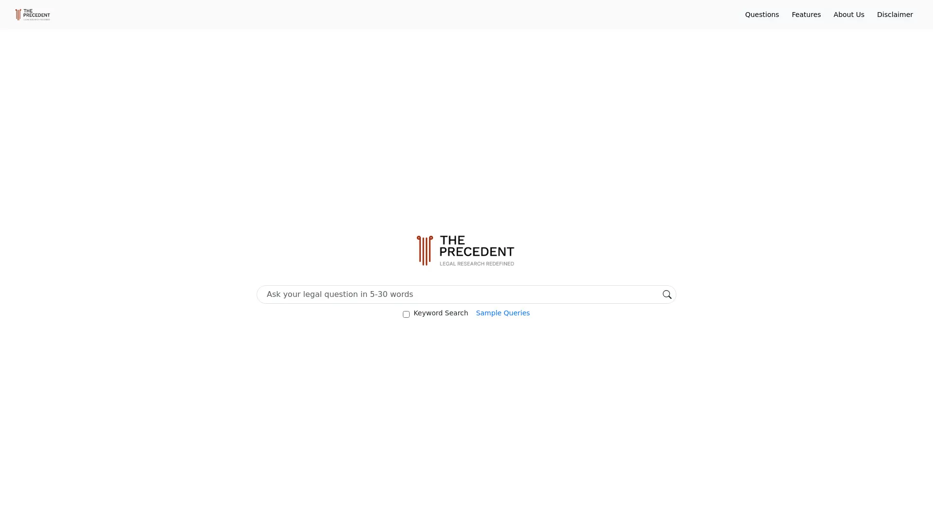 The Precedent AI - Legal Research & Case Prediction | Creati.ai