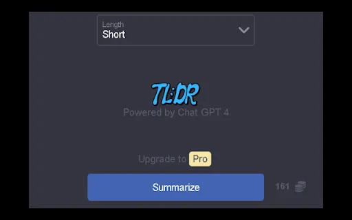 TLDR: AI-Powered Summarization Chrome Extension | Creati.ai
