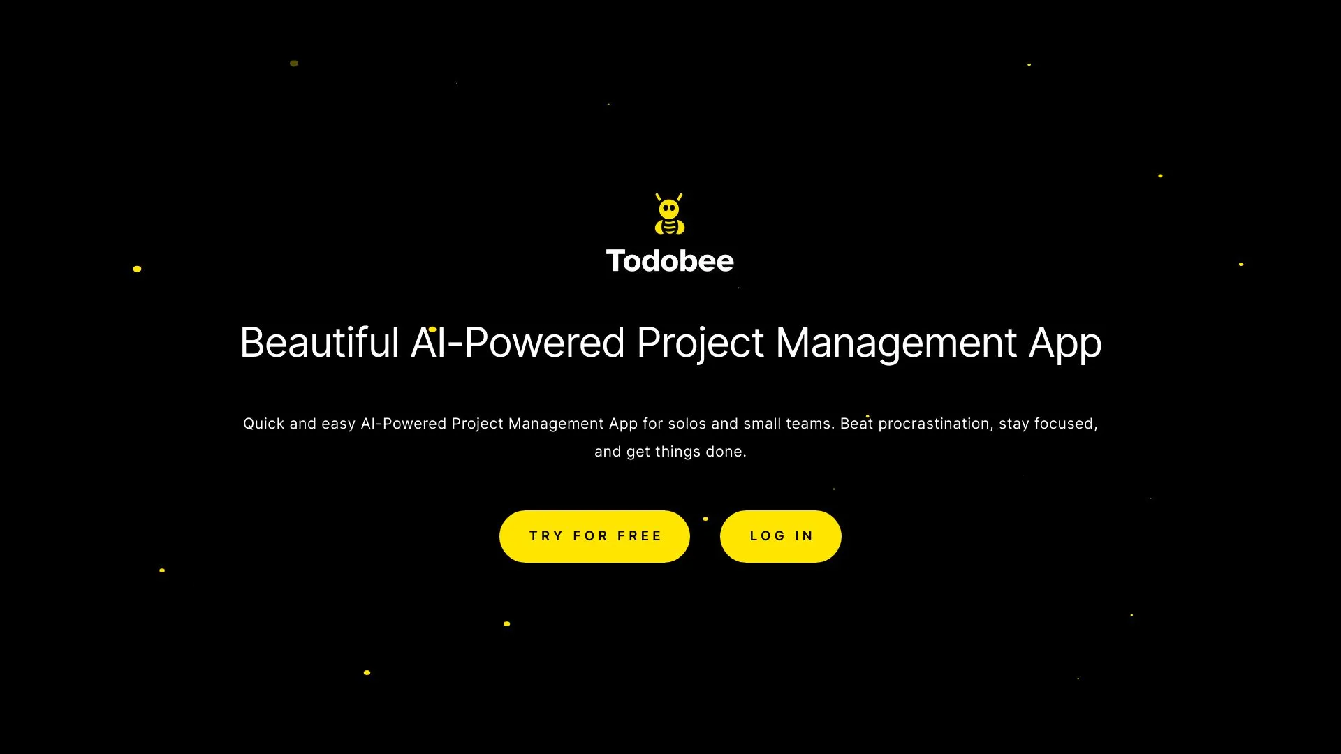 Todobee - AI-powered Project Management App | Creati.ai