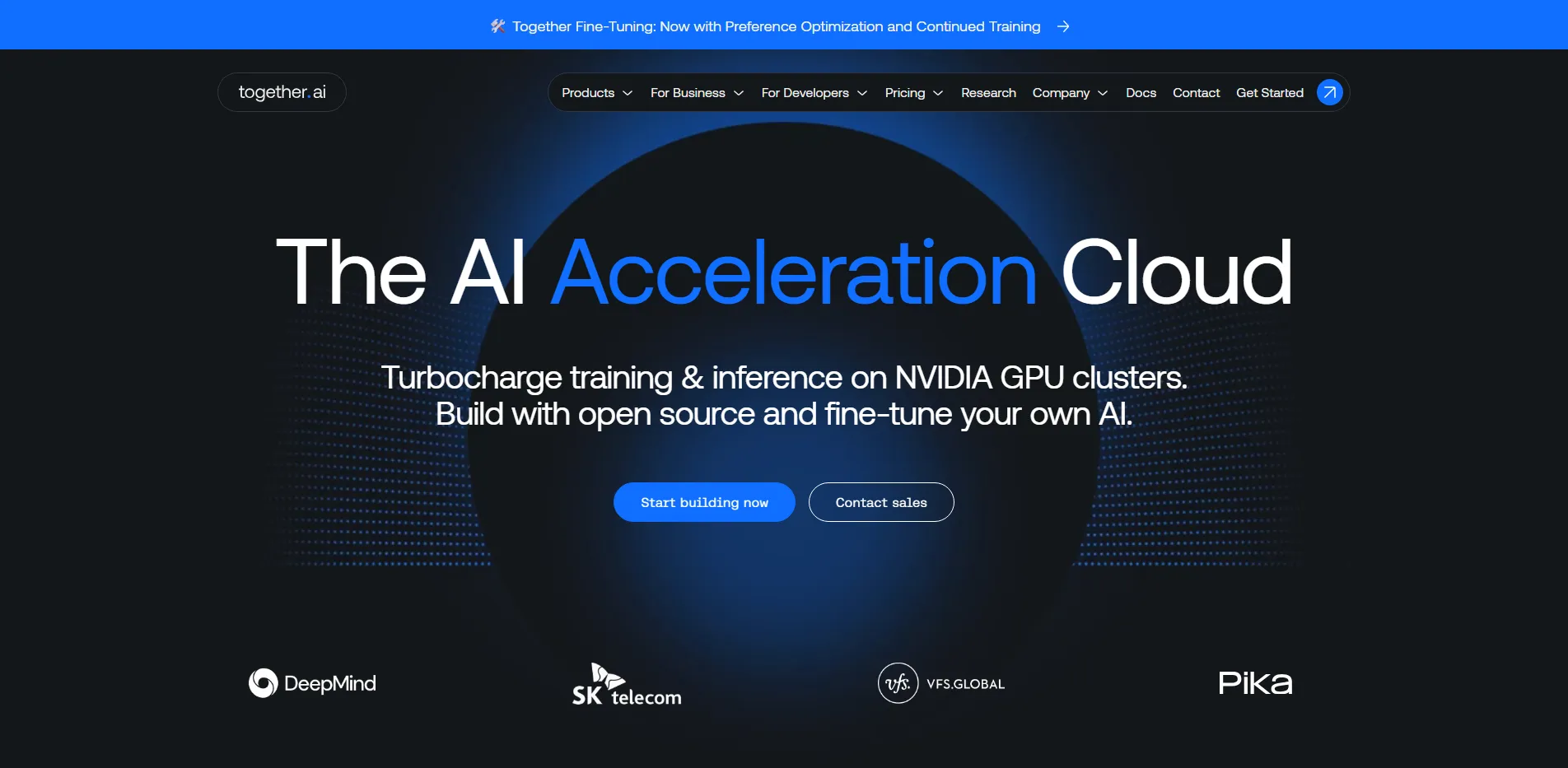Together.AI - Tu asistente de IA para colaboración en equipo | Creati.ai