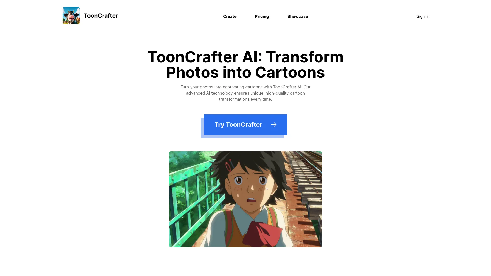 ToonCrafter - AI Cartoon Animation Tool | Creati.ai