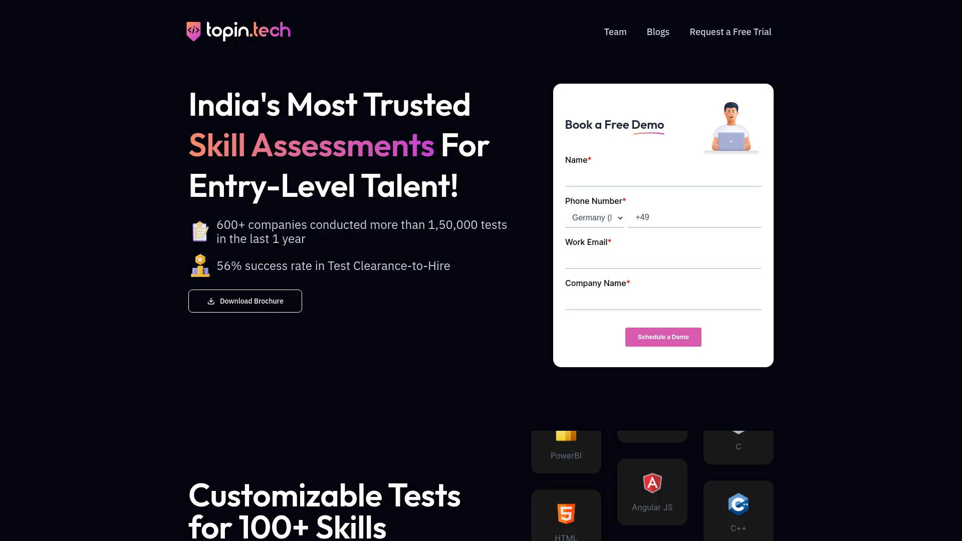 Topin Tech - AI-Powered Skill Assessment Platform | Creati.ai
