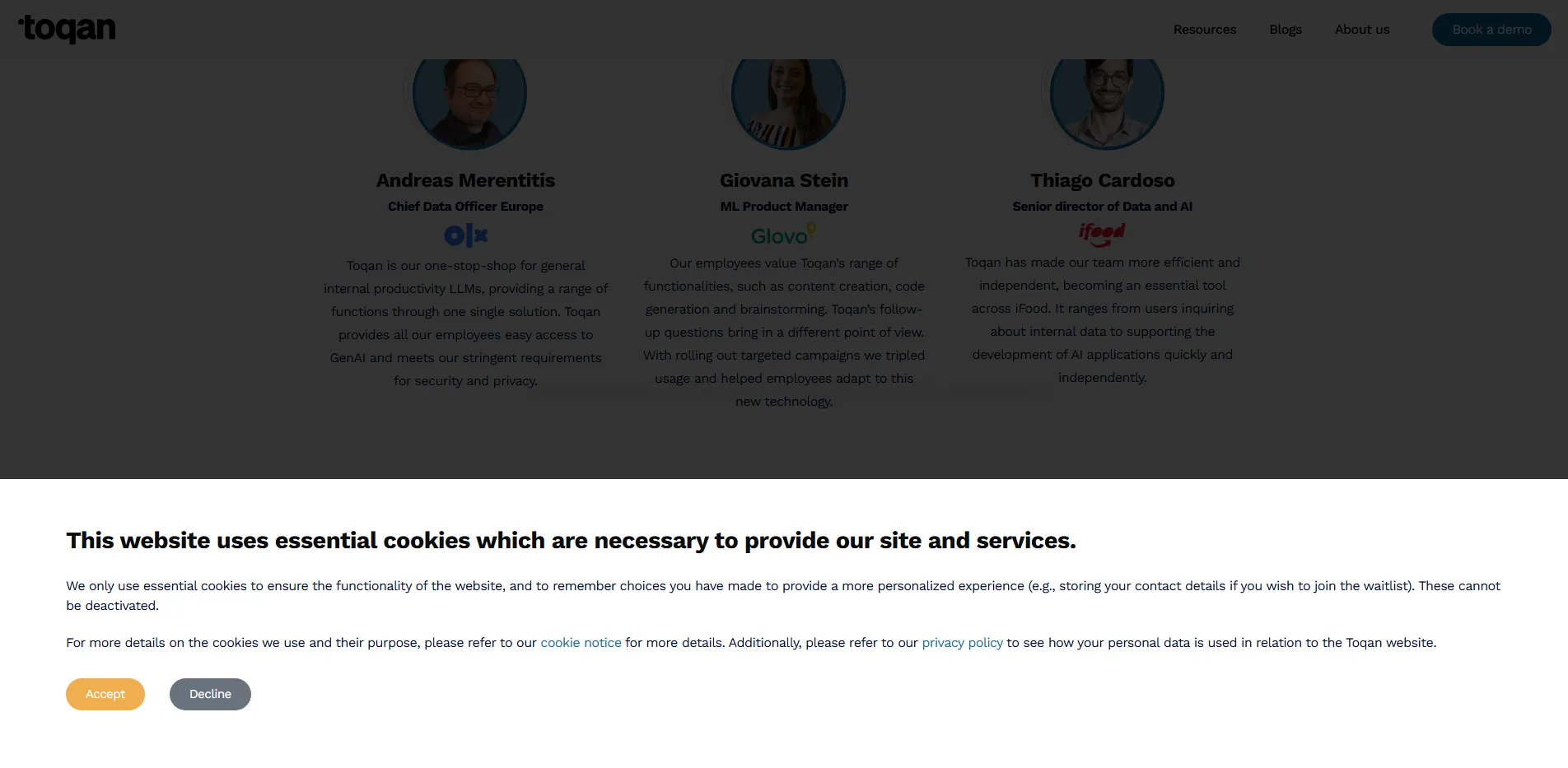 Toqan: AI Document Summarization and Insight Generation | Creati.ai