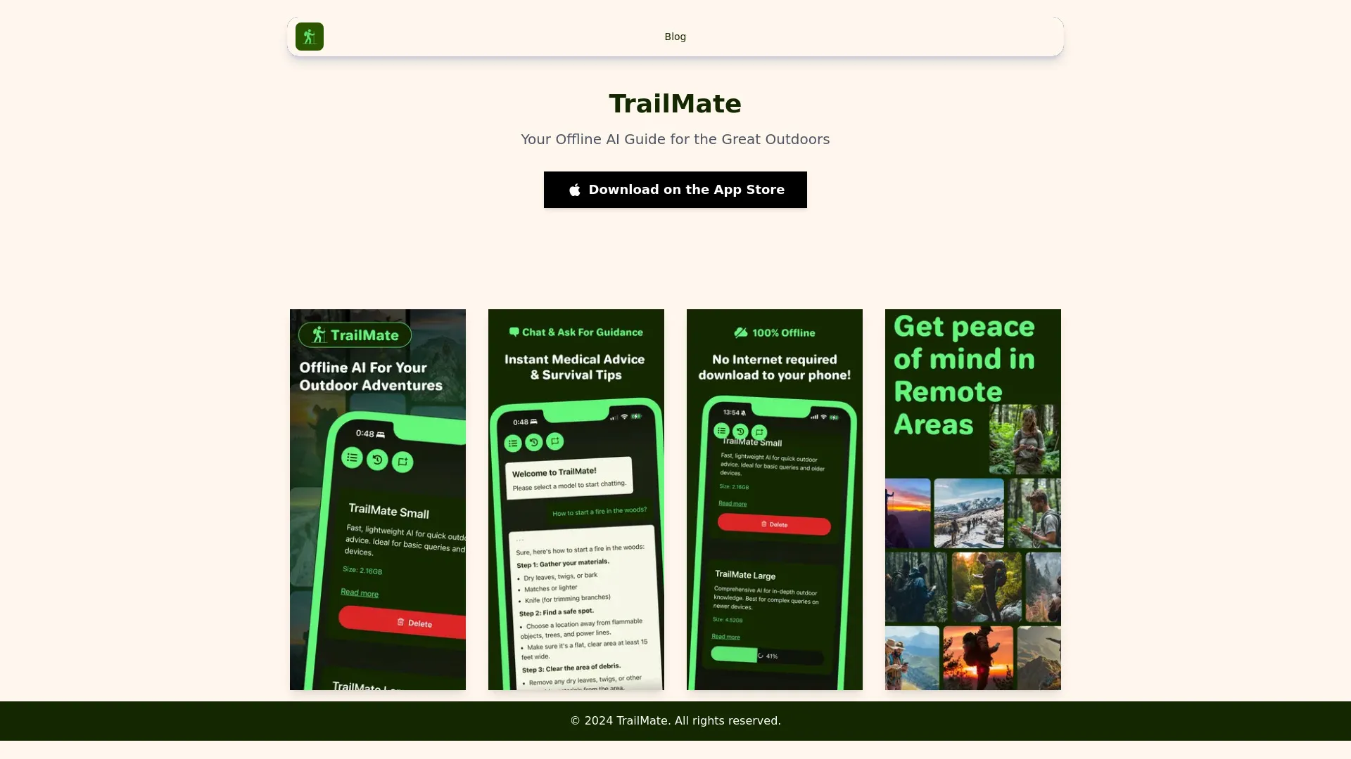 TrailMate AI: Offline Guide for Outdoor Adventures | Creati.ai