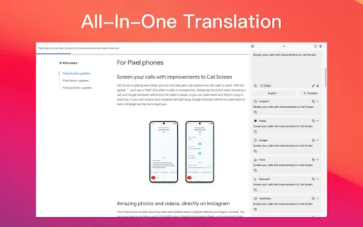 TransHono: Your All-in-One Translation Solution | Creati.ai