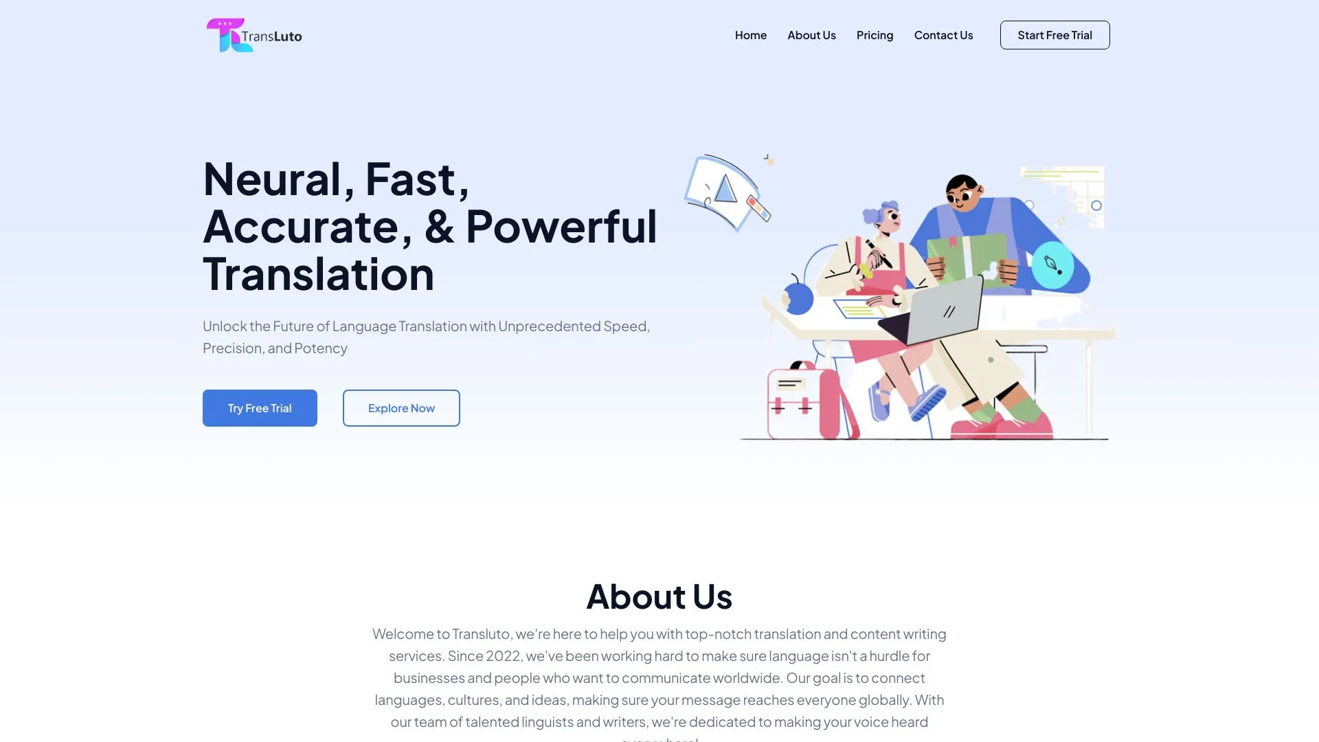 Transluto - Instant Language Translation at Your Fingertips | Creati.ai