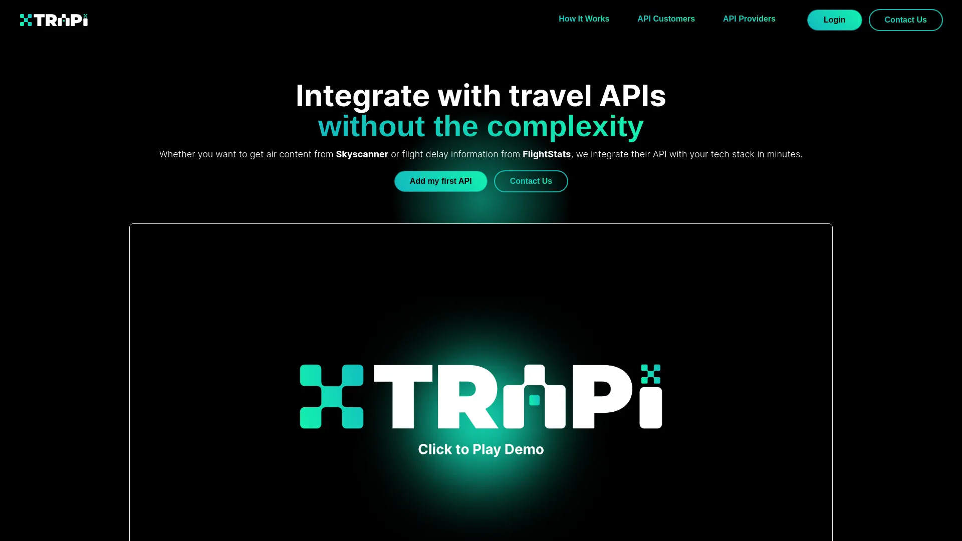 TRAPI: Streamline Your Travel API Integration | Creati.ai