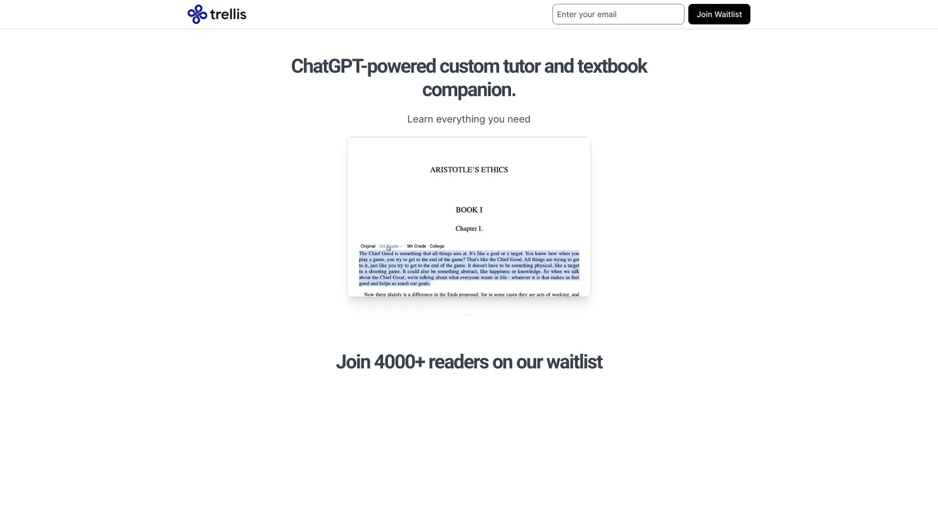 Trellis: AI-Powered Personalized Learning Platform | Creati.ai