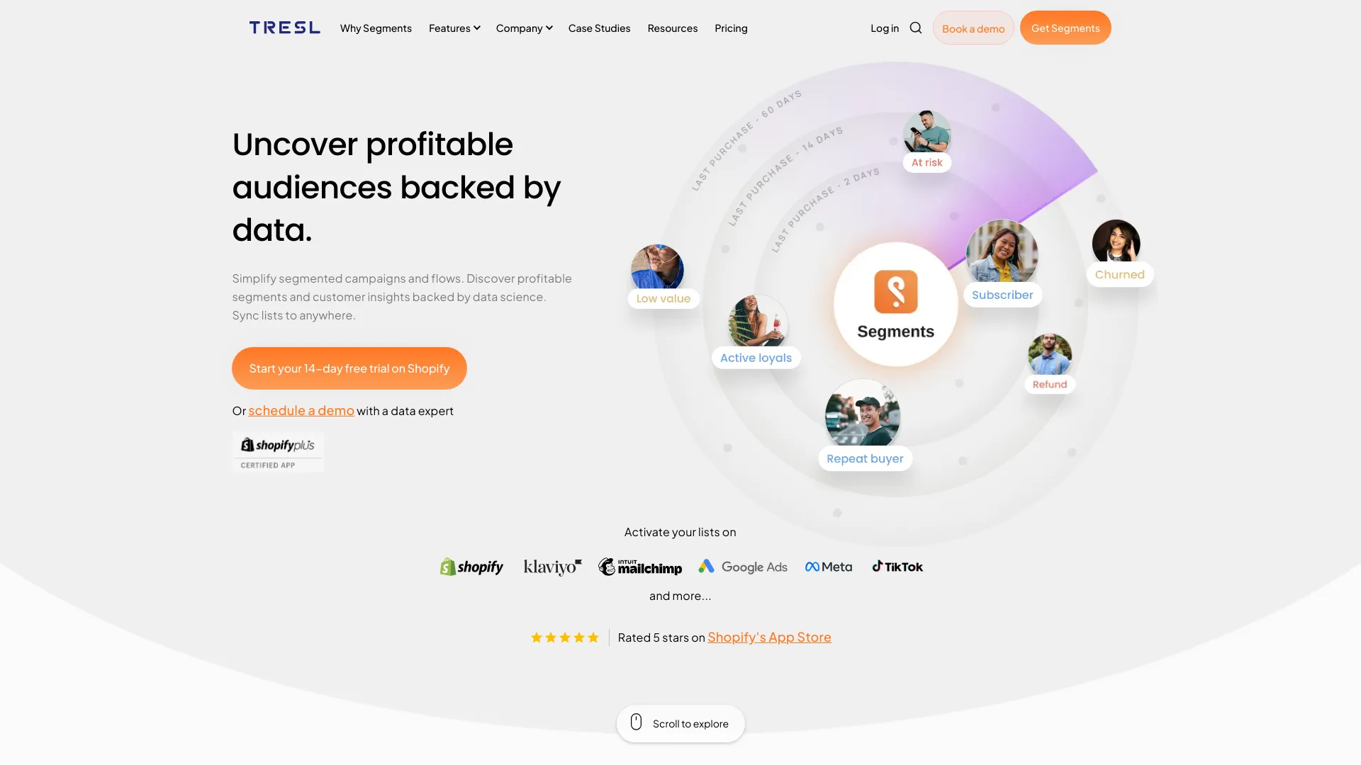 Segments by Tresl - Ecommerce Data Insights | Creati.ai