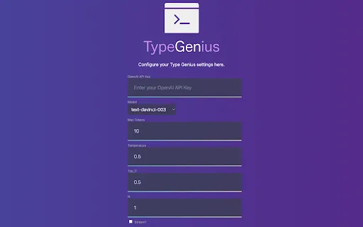 Type Genius - Enhance Your Typing Experience | Creati.ai