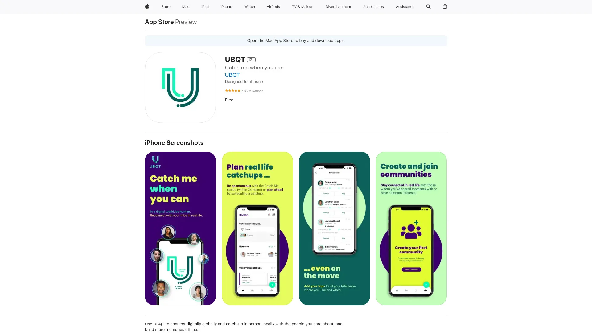 UBQT: Your Social Connection App for Real-Life Meetups | Creati.ai