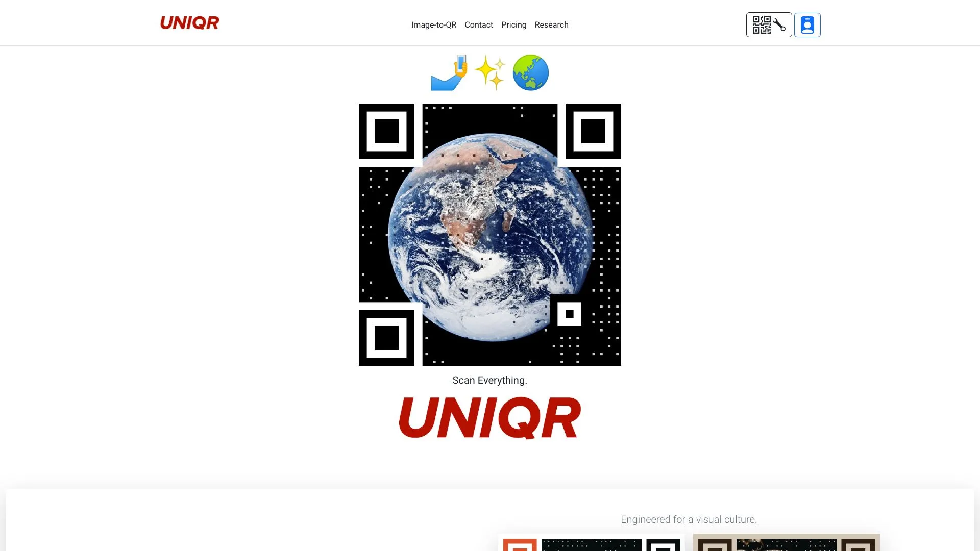 Create Visual QR Codes – Uniqr | Creati.ai