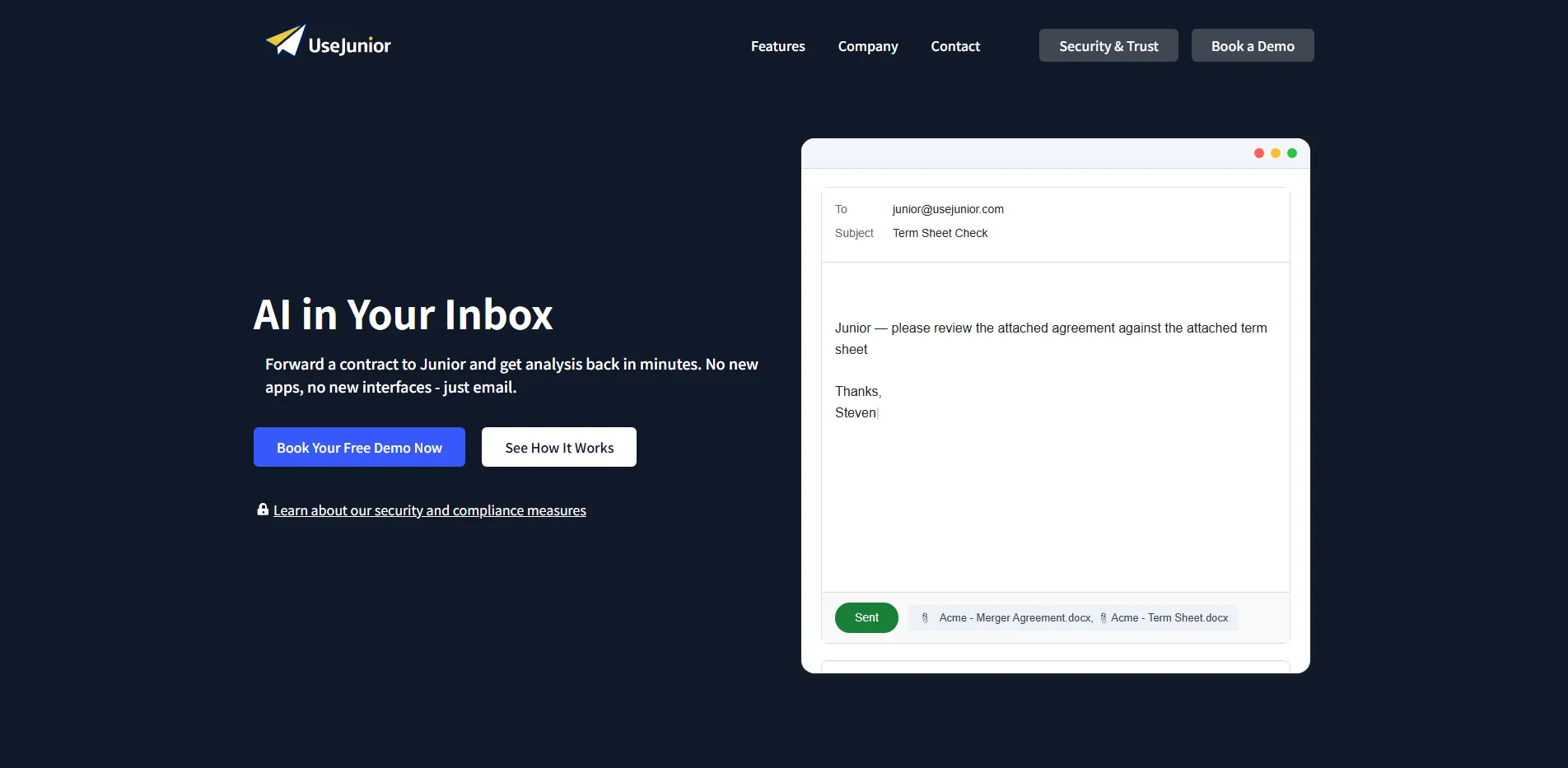UseJunior AI Assistant - Your Smart Personal Assistant | Creati.ai