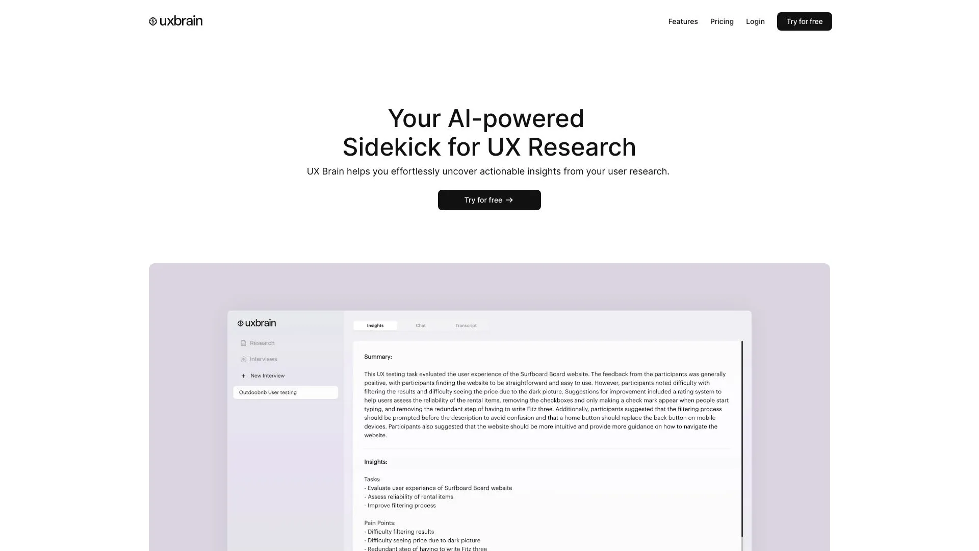 UX Brain - AI Assistant for UX Designers | Creati.ai