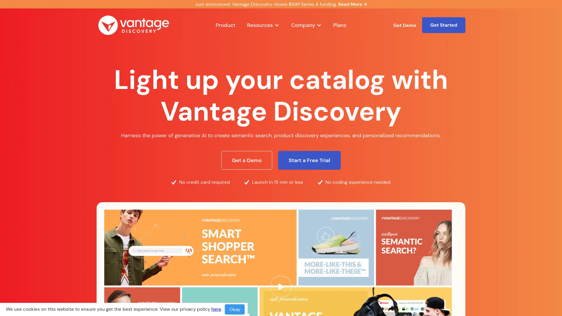 Vantage Discovery - Descoberta e pesquisa de produtos impulsionada por IA | Creati.ai