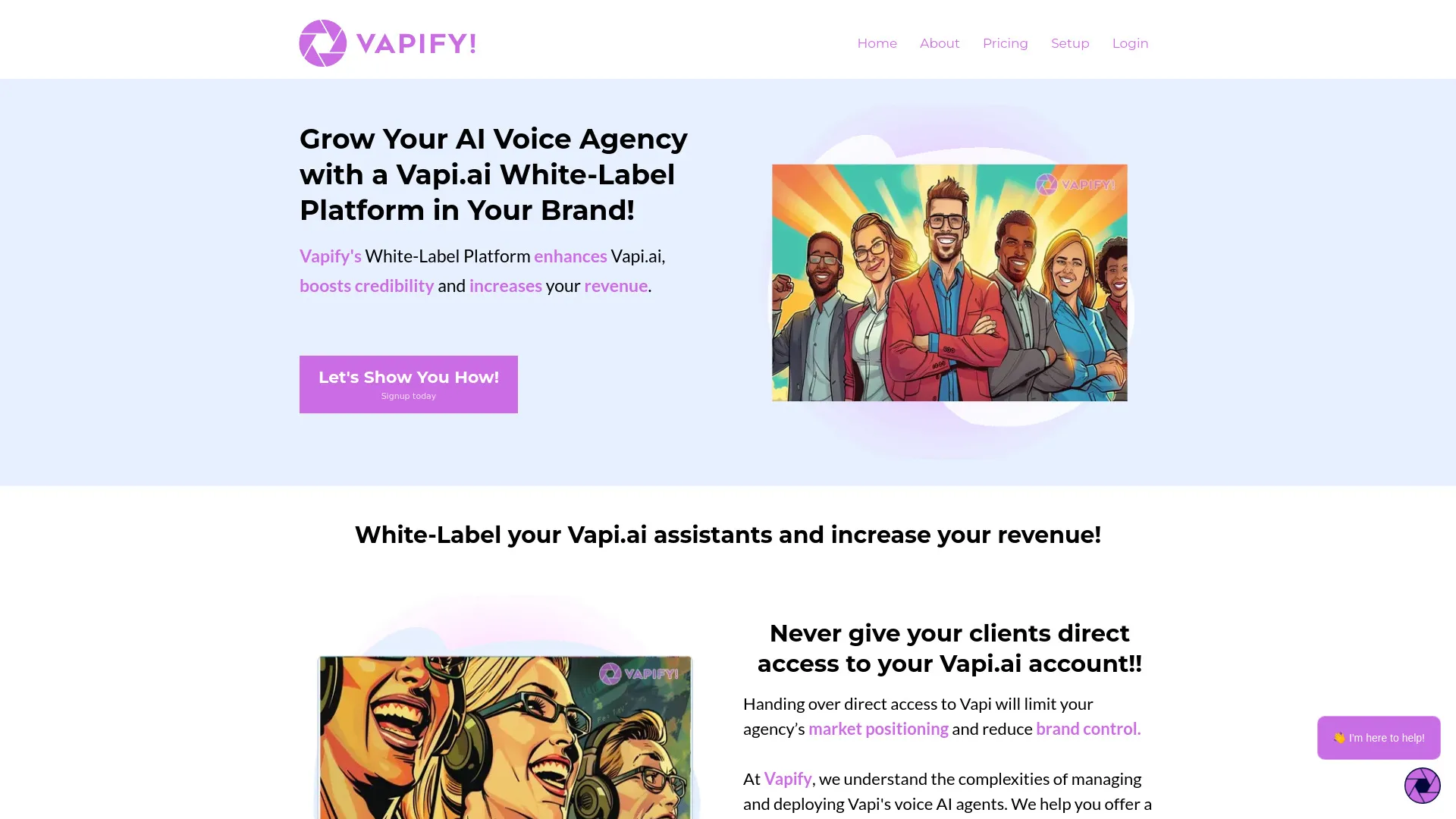 Grow Your AI Voice Agency with Vapify's White-Label Platform | Creati.ai