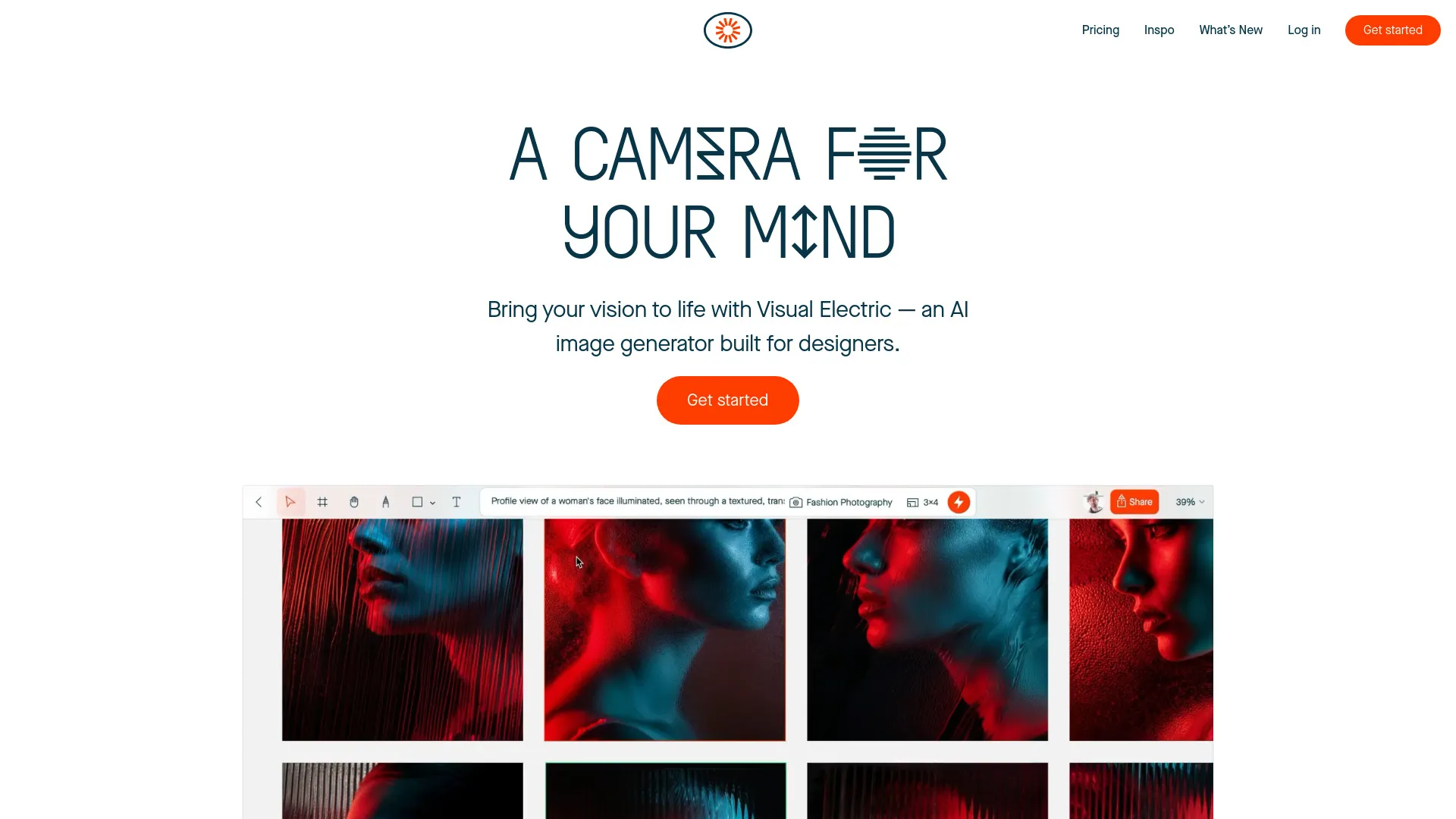 Visual Electric: AI Image Generator for Creatives | Creati.ai