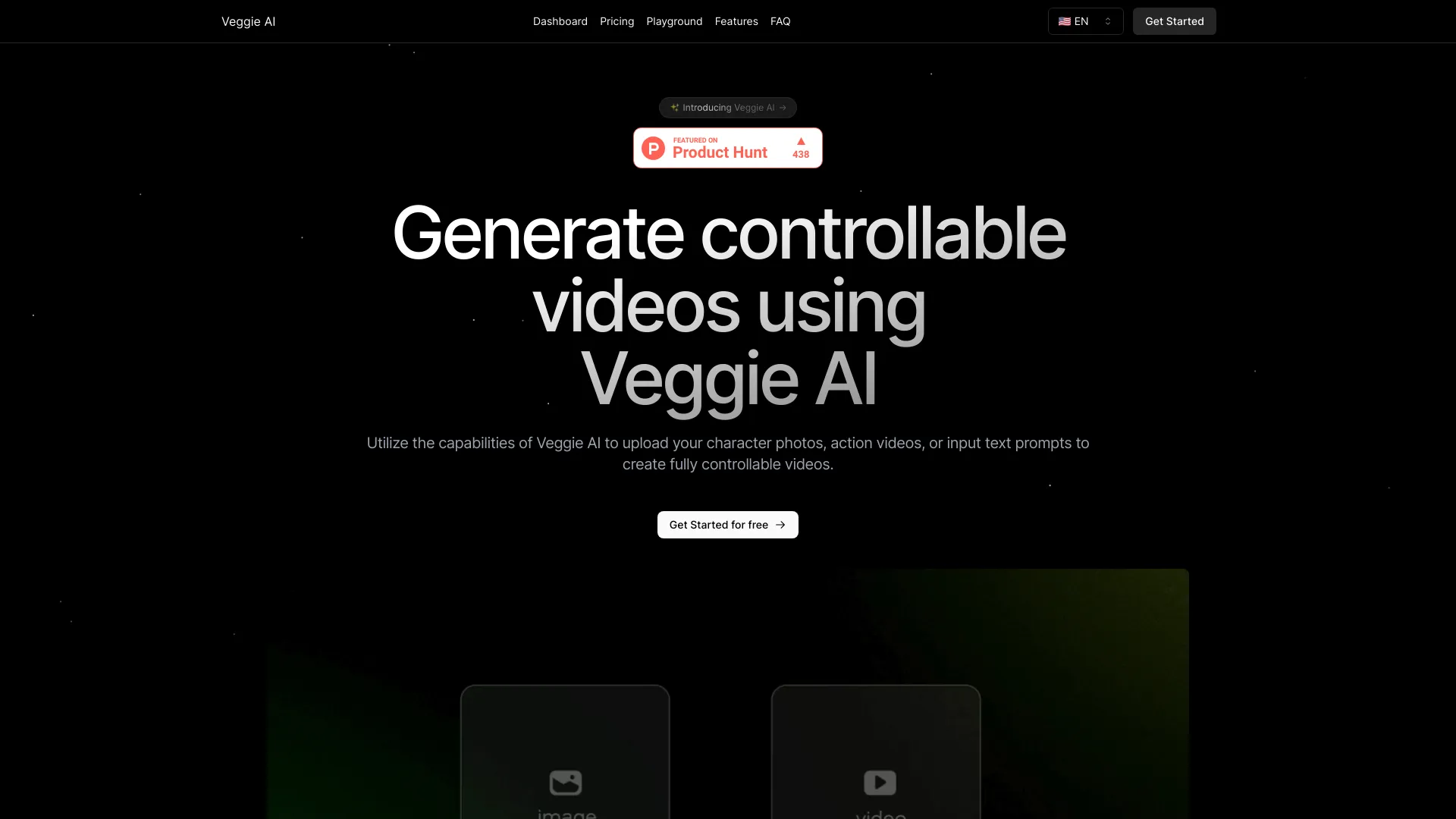 Veggie AI - Effortless Video Creation Using AI | Creati.ai