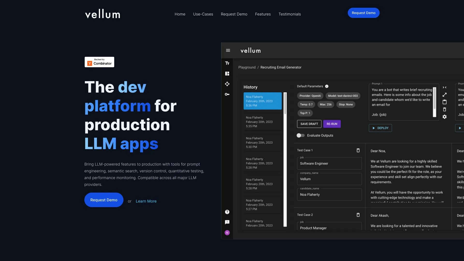 Vellum AI: Platform for Production LLM Applications | Creati.ai