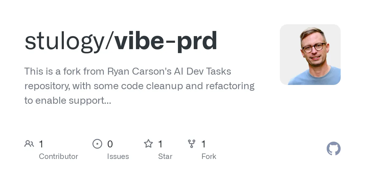 Vibe PRD - AI-Powered Product Requirements Document Generator | Creati.ai