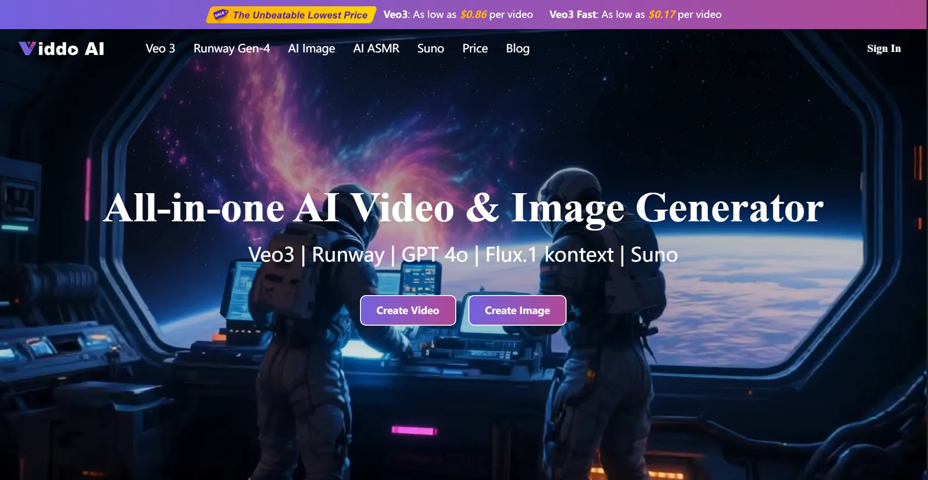 Generador de video AI Veo3 - Crea videos cinematográficos a partir de ...