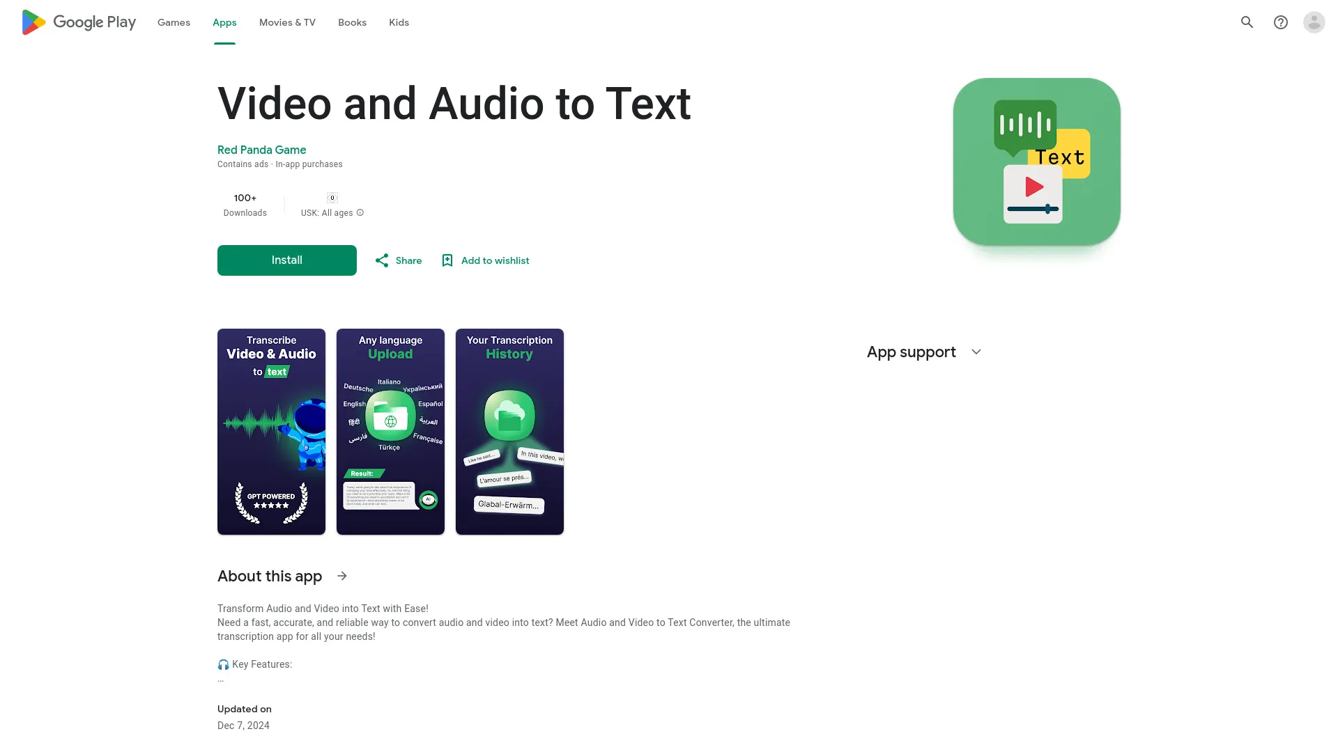 Effortless Audio and Video Transcription Software | Android App | Creati.ai