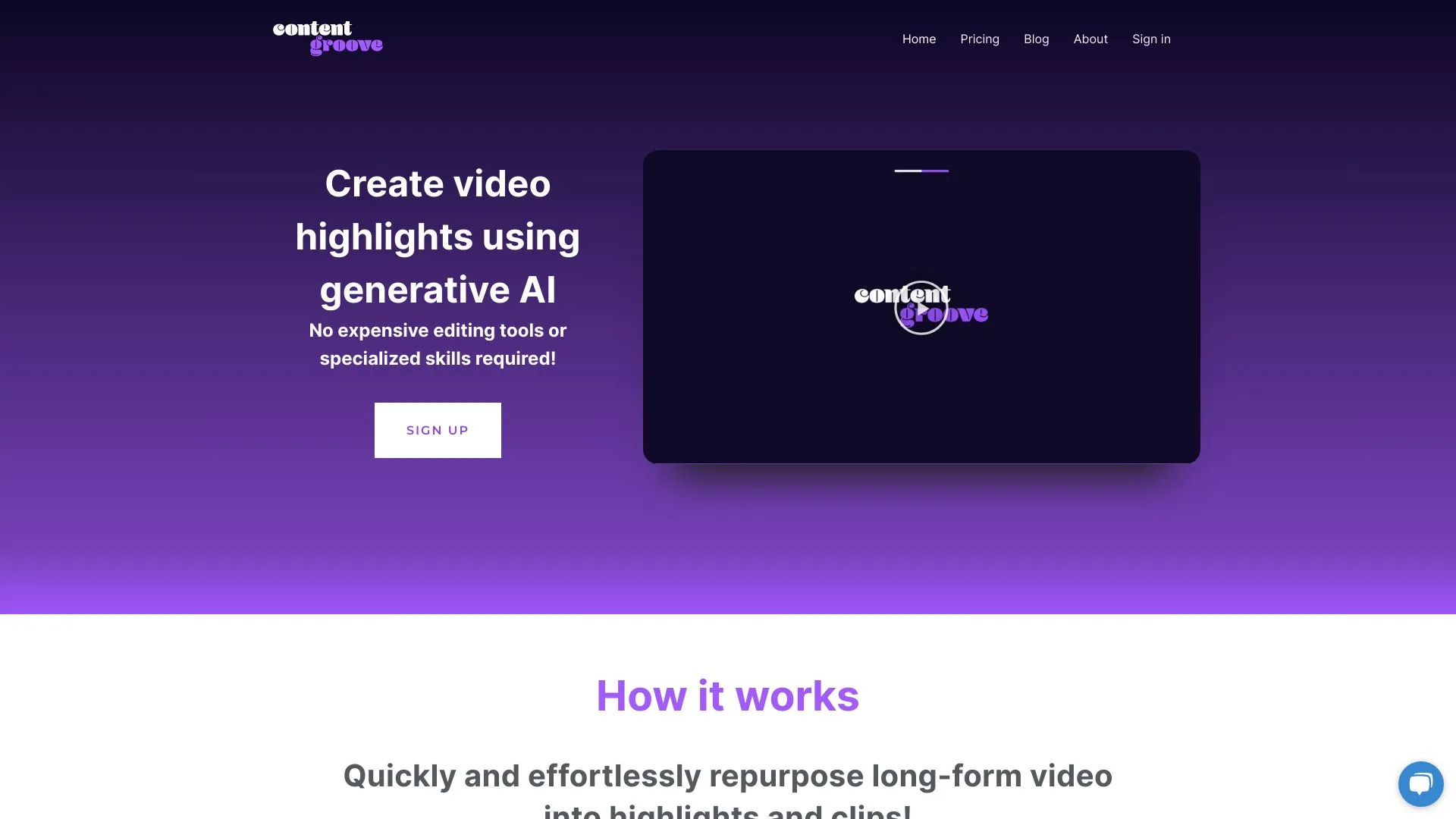ContentGroove: AI Video Editing & Clip Generation Tool | Creati.ai