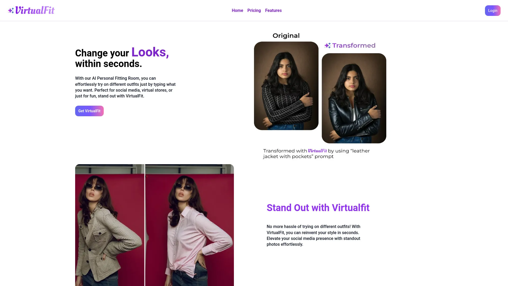 VirtualFitAI: Your AI-Powered Virtual Fitting Room Experience | Creati.ai