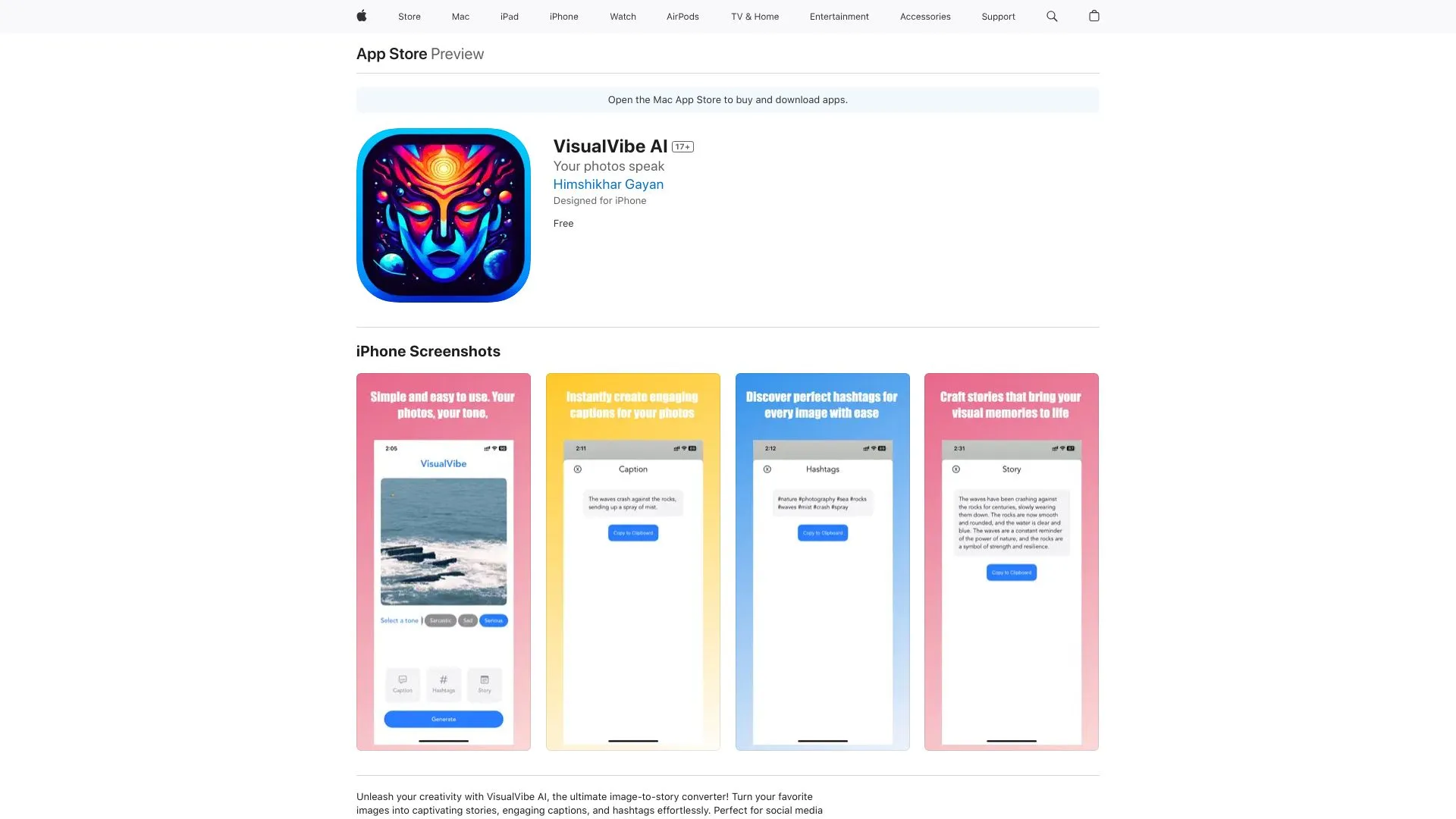 VisualVibe AI: Enhance Your Social Media Engagement | Creati.ai