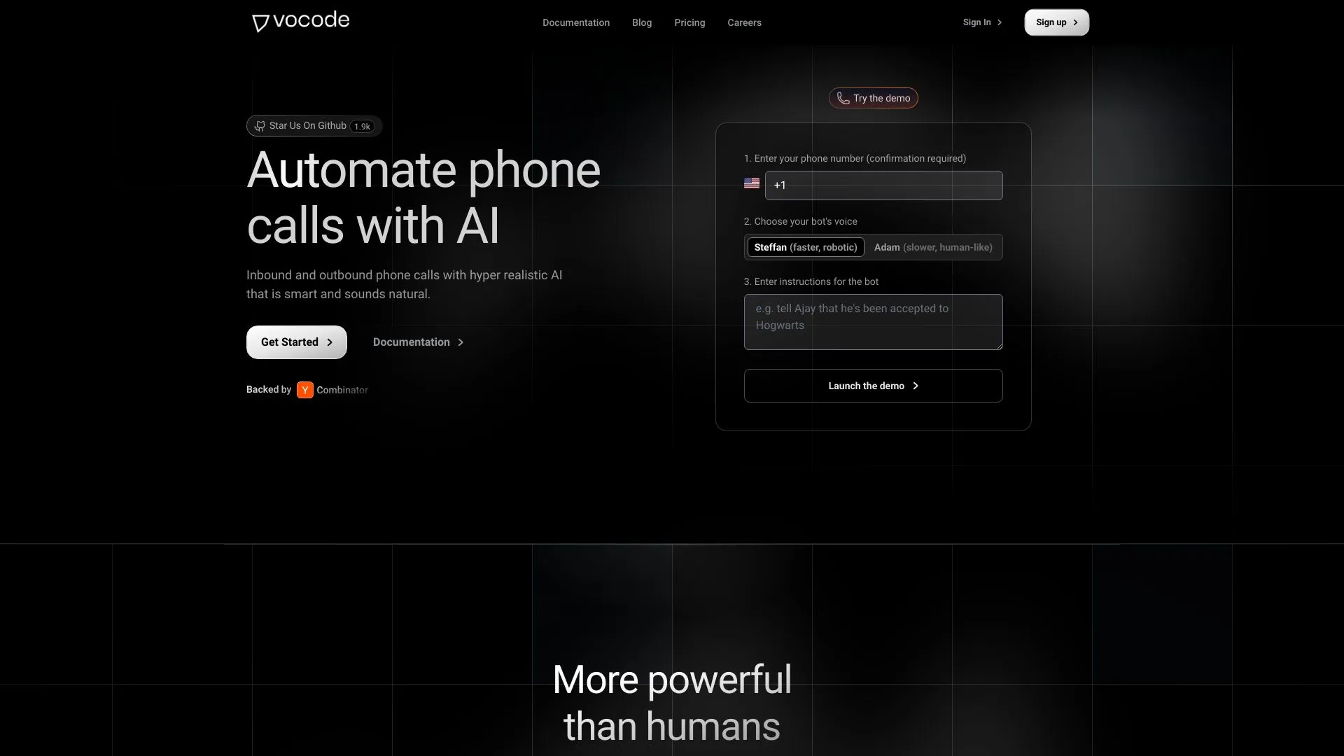 Vocode - AI-Powered Voice Bot Integration and Call Automation | Creati.ai