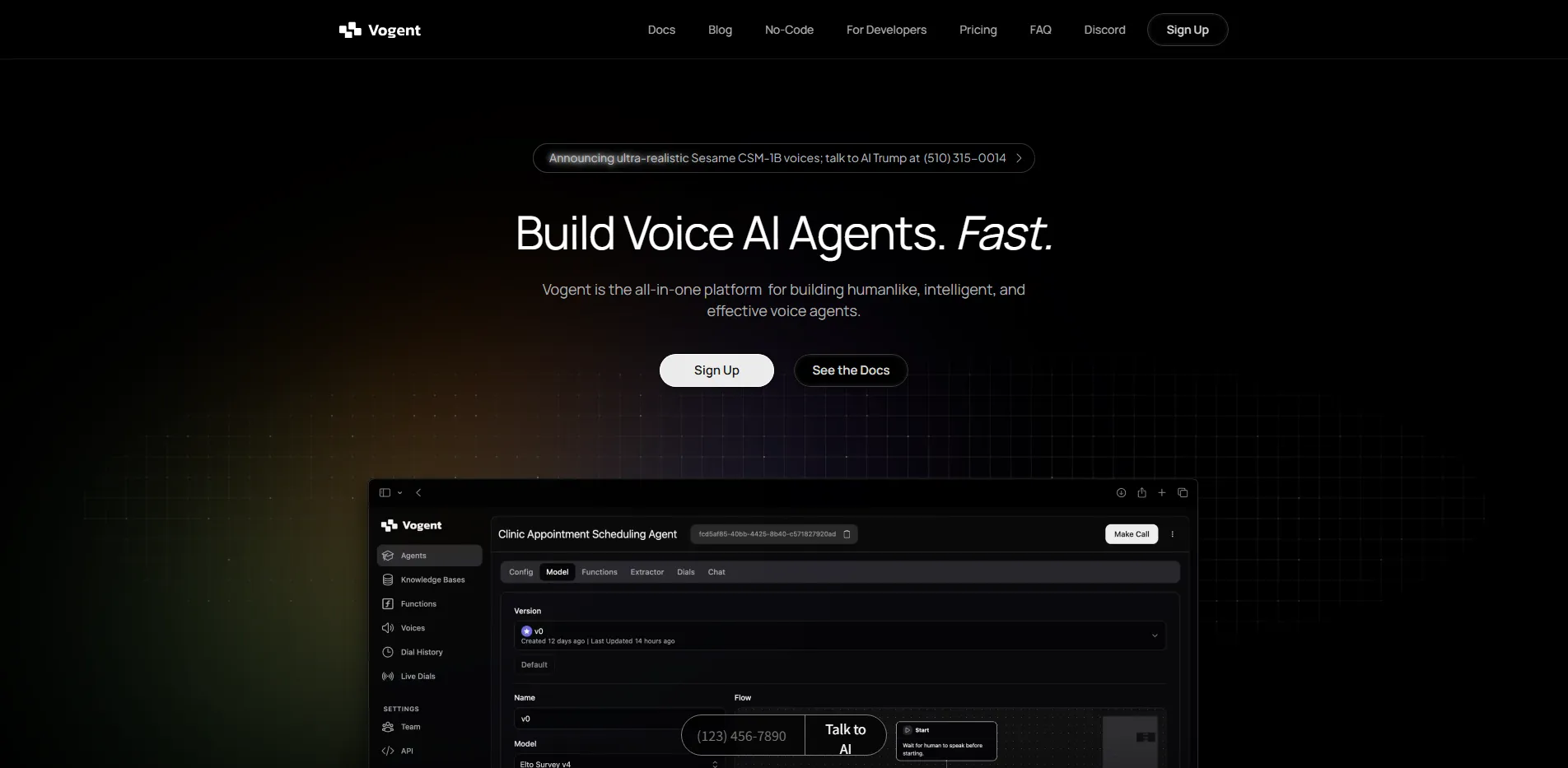 Vogent AI Agent - Enhance Customer Interaction with AI | Creati.ai