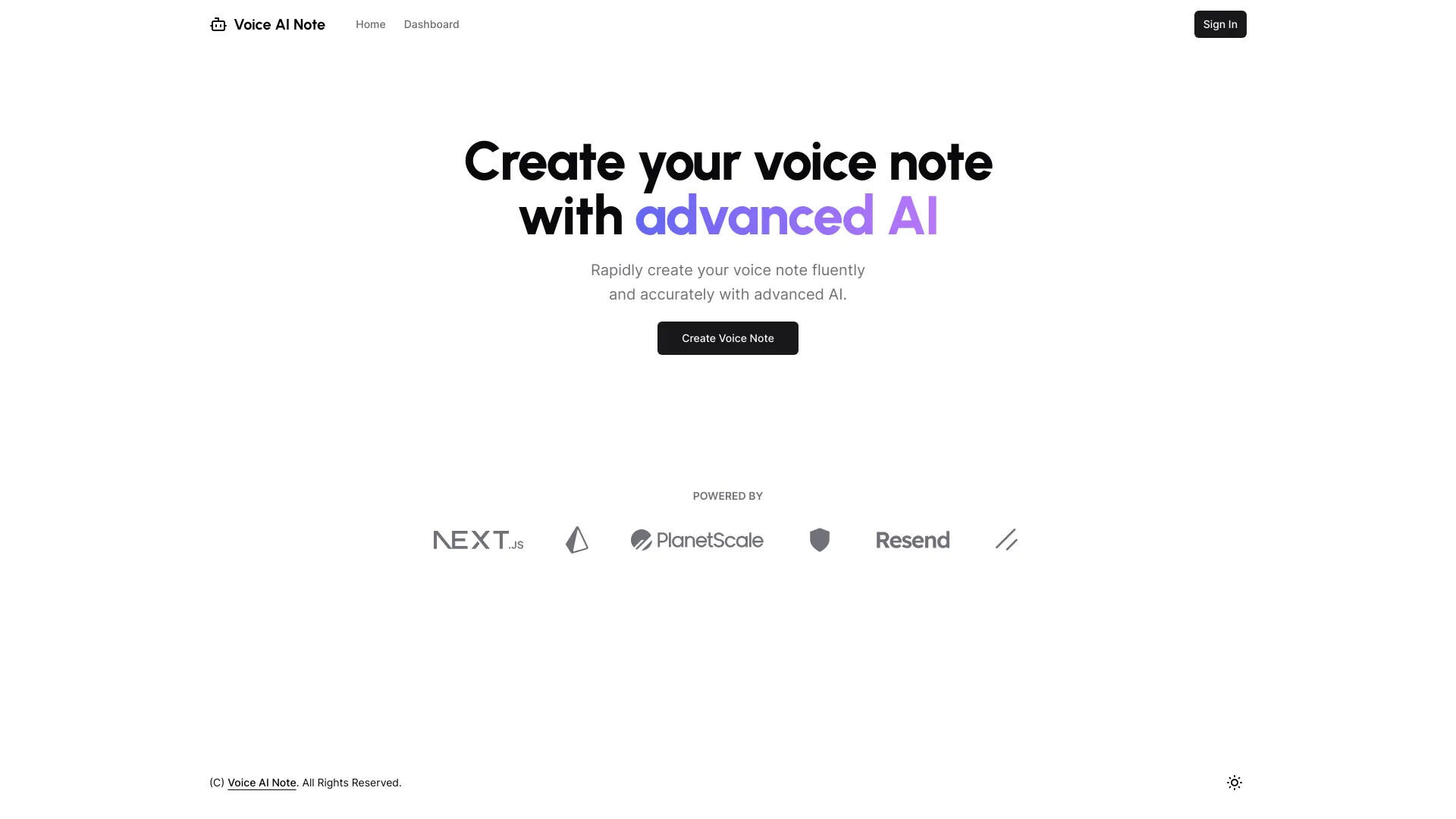 VoiceAINote - AI-Powered Voice Transcription | Creati.ai
