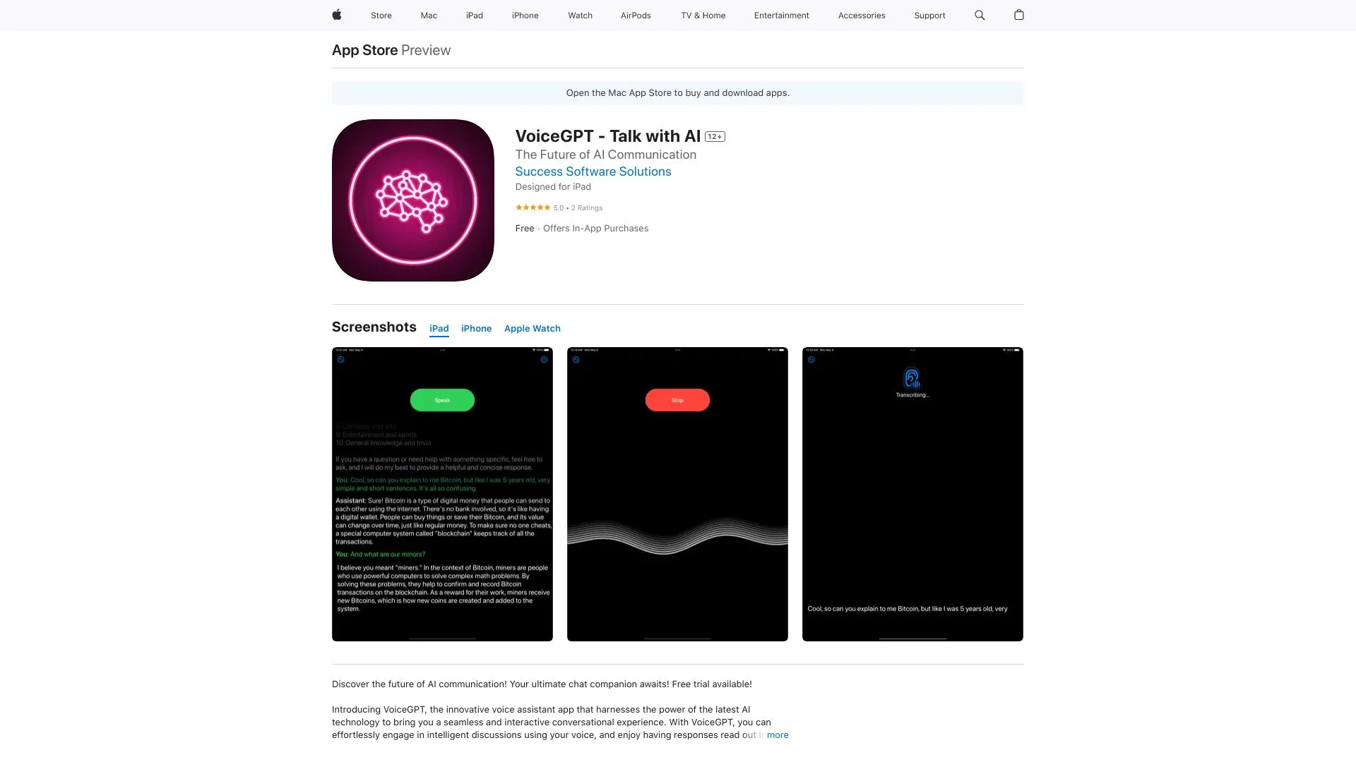 VoiceGPT: Interactive AI Voice Assistant | Creati.ai
