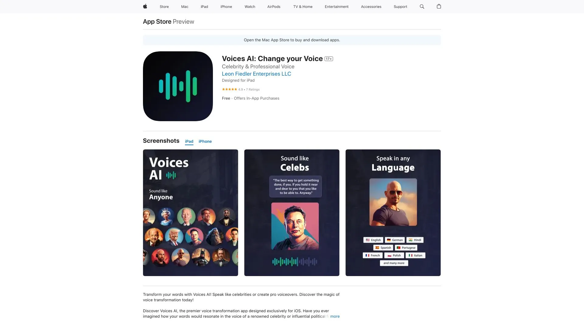 Voices AI - Transform Your Voice with Advanced AI Tech | Creati.ai