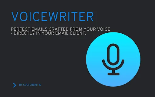 VoiceWriter - Transform Your Speech into Perfect Emails | Creati.ai