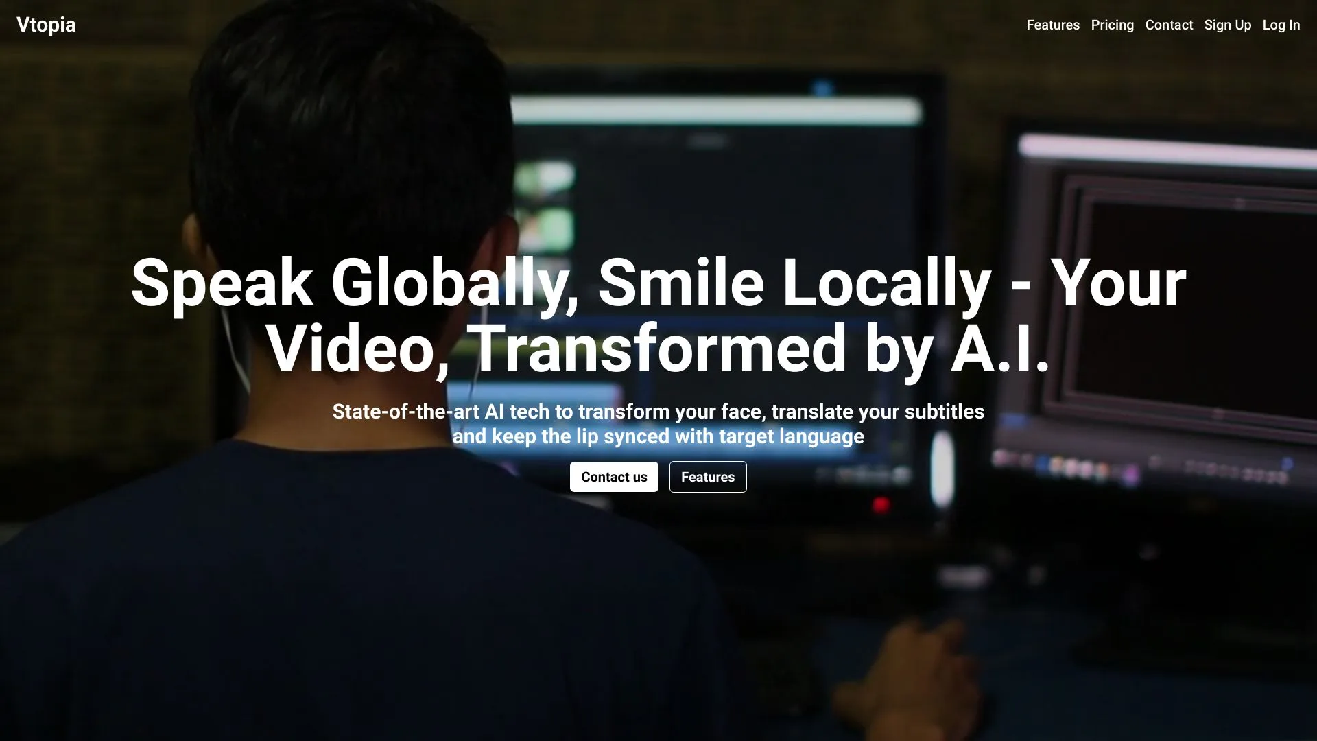 Vtopia.ai - Transform and Localize Video Content | Creati.ai