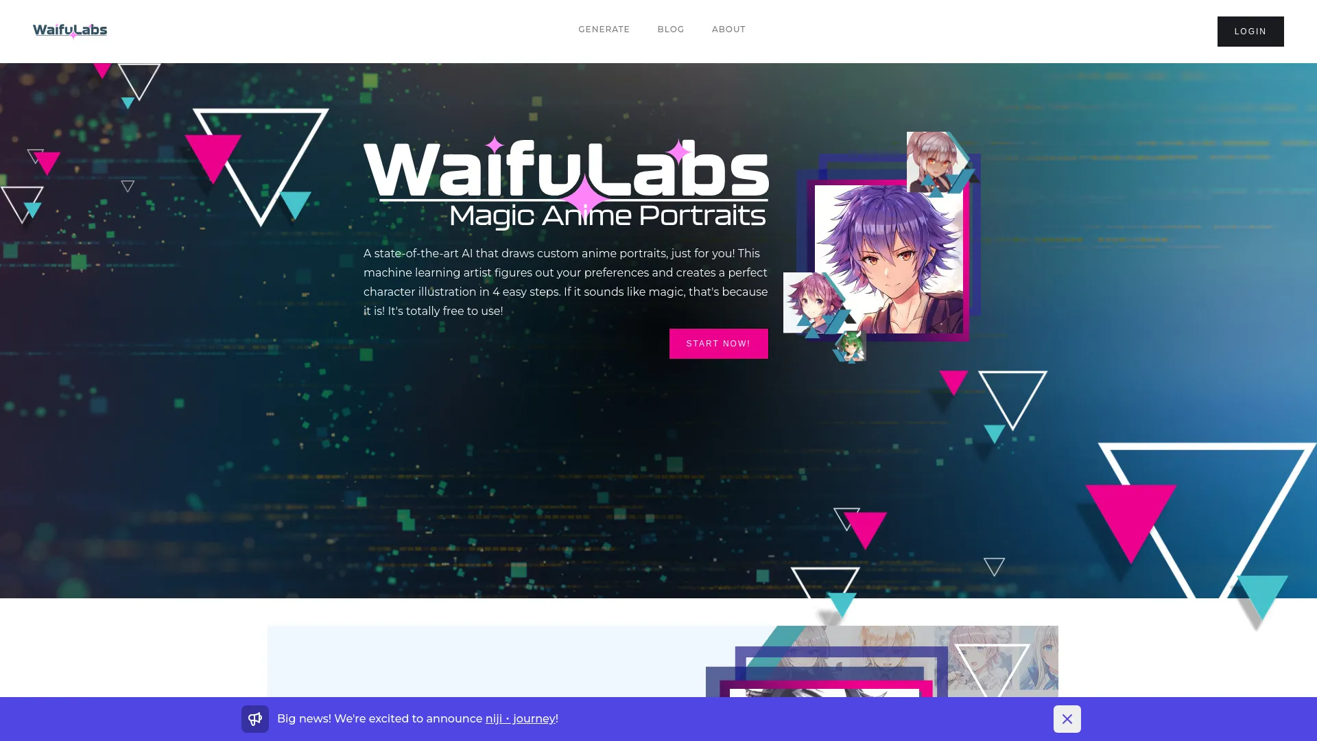 Create Custom Anime Portraits Easily | Waifu Labs | Creati.ai