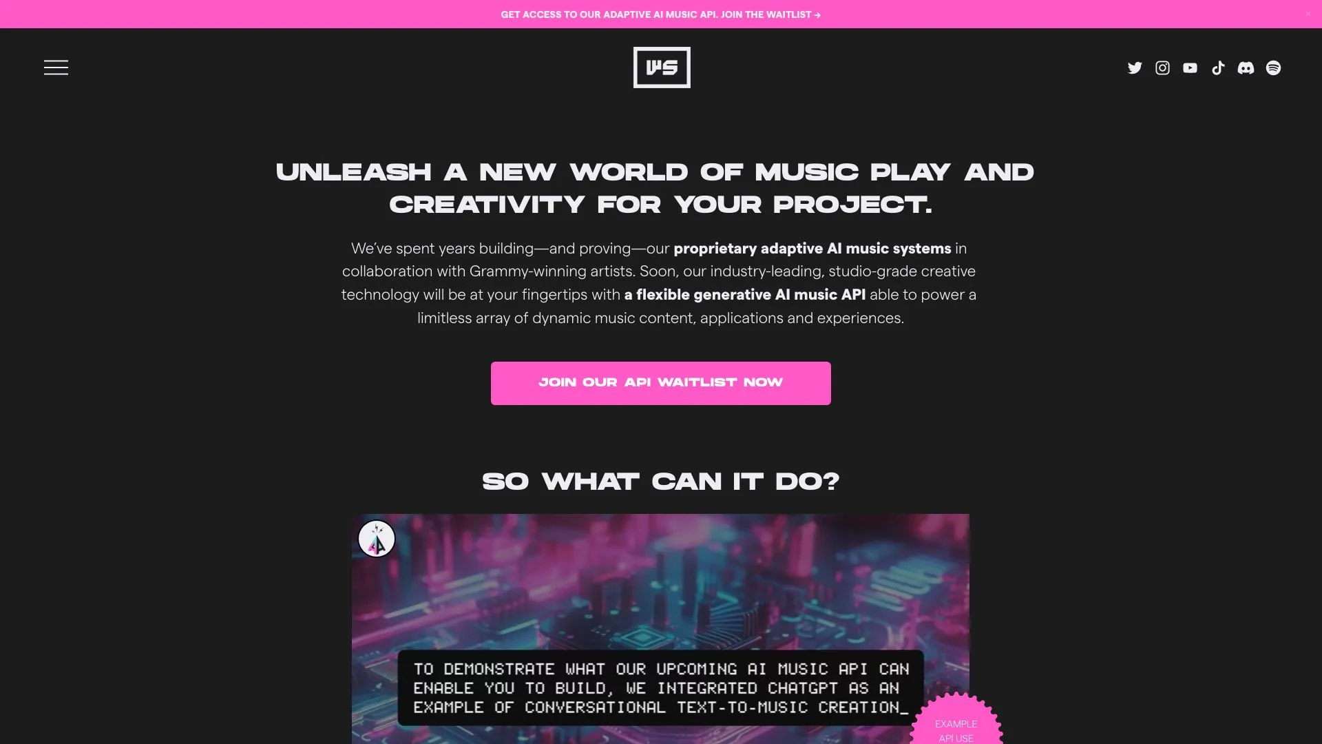 WarpSound: AI-Powered Generative Music Platform | Creati.ai