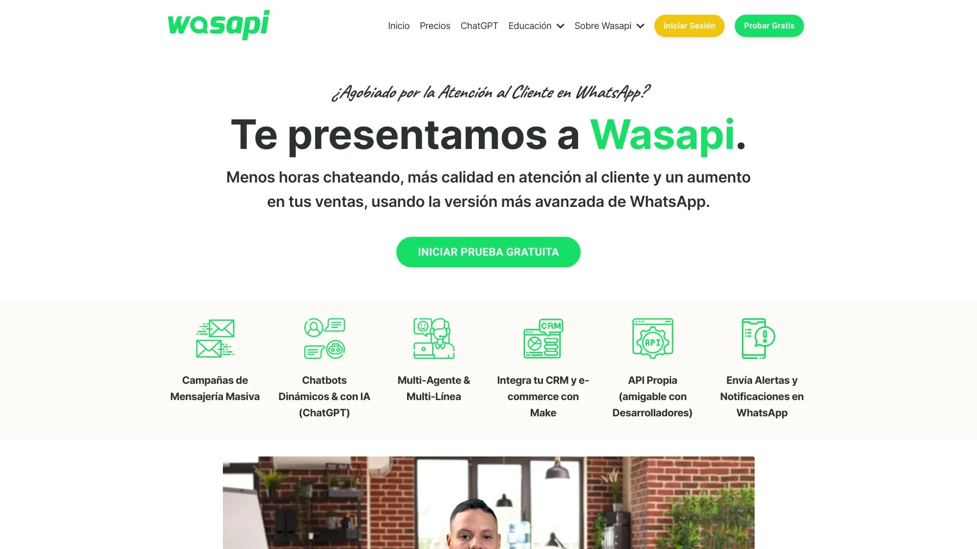 Wasapi - Plataforma de Automatización de WhatsApp Impulsada por IA ...
