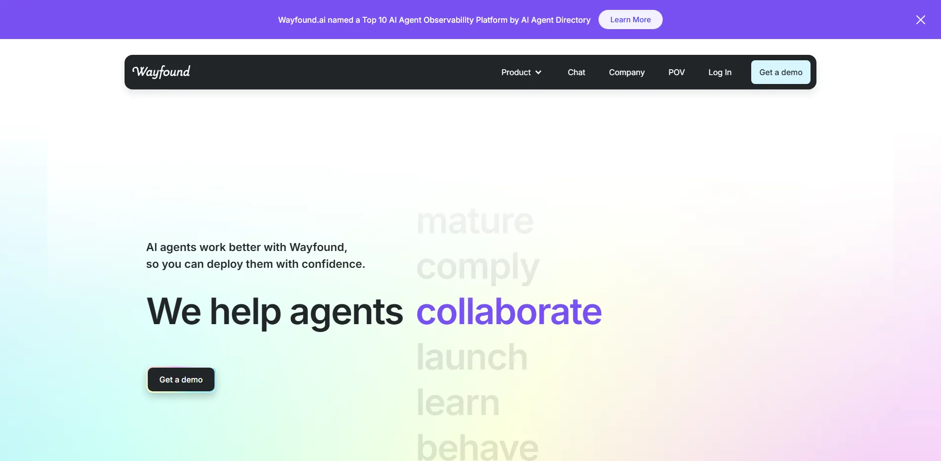 Wayfound - Tu asistente de investigación de IA | Creati.ai