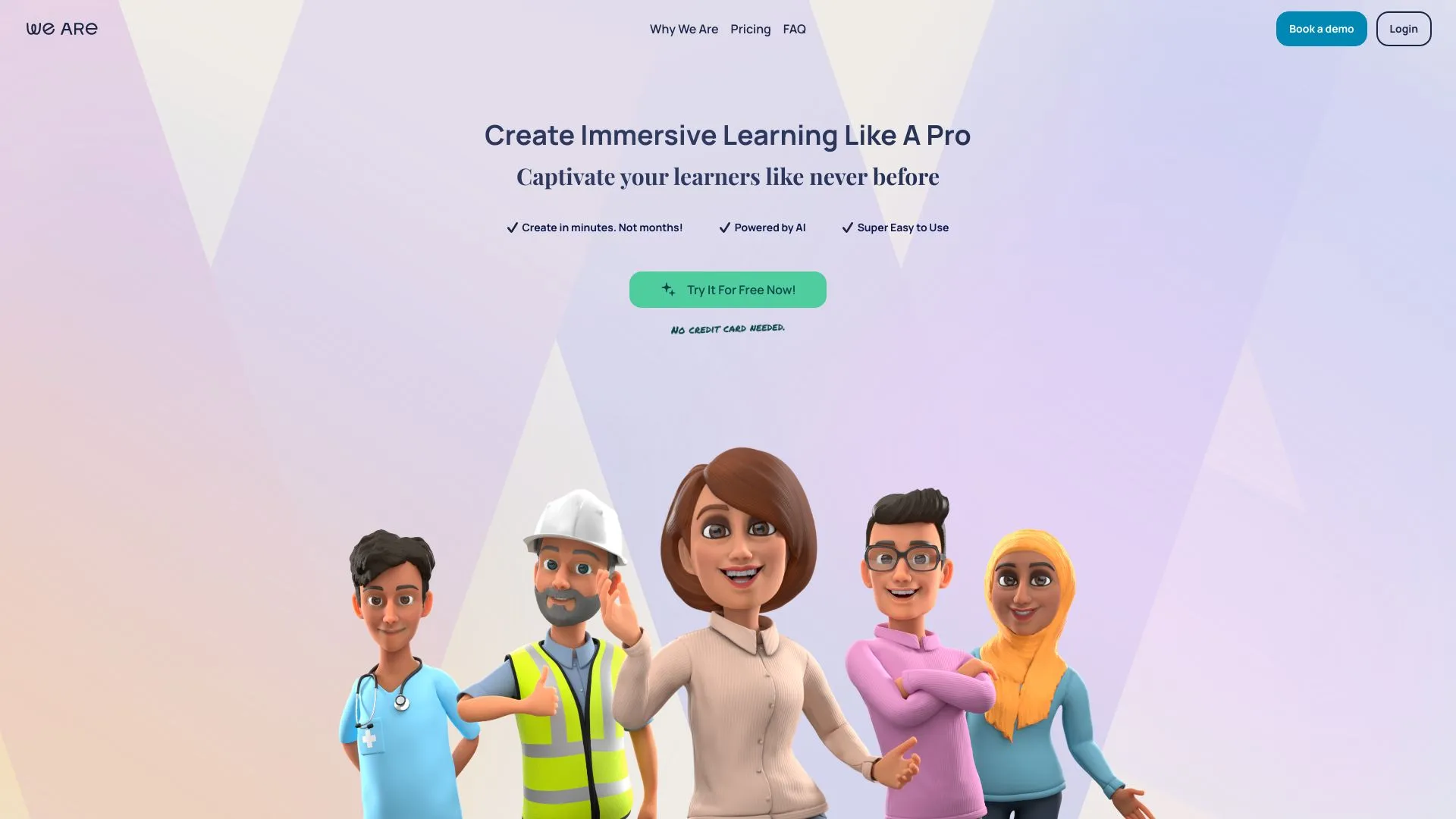 We Are Learning - Create Immersive 3D Training and Simulations | Creati.ai