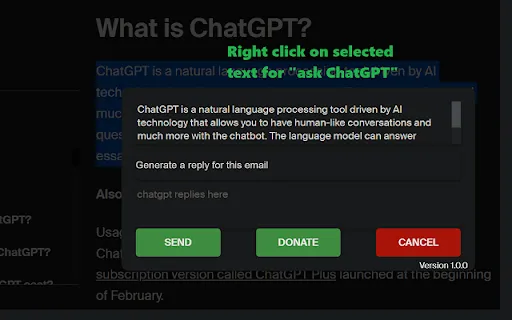 Web ChatGPT.ai - Enhance Browsing with AI Assistance | Creati.ai