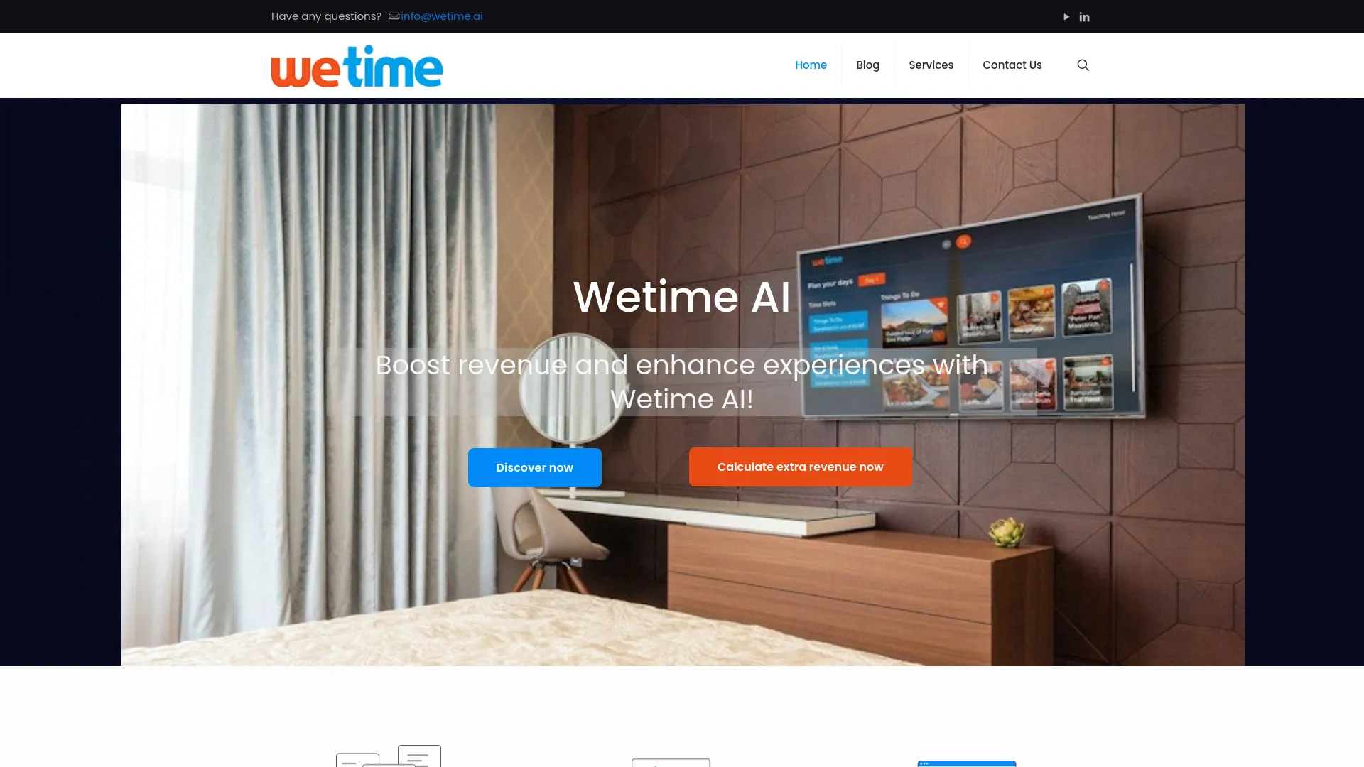 Wetime AI: Recomendaciones de viaje personalizadas impulsadas por IA para hoteles | Creati.ai