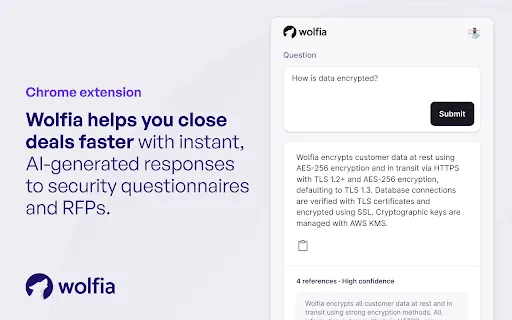 Wolfia: 보안 설문지 및 RFP 자동화 | Creati.ai