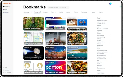 Wonderfall – Cure Your Tab Anxiety and Stay Organized | Creati.ai