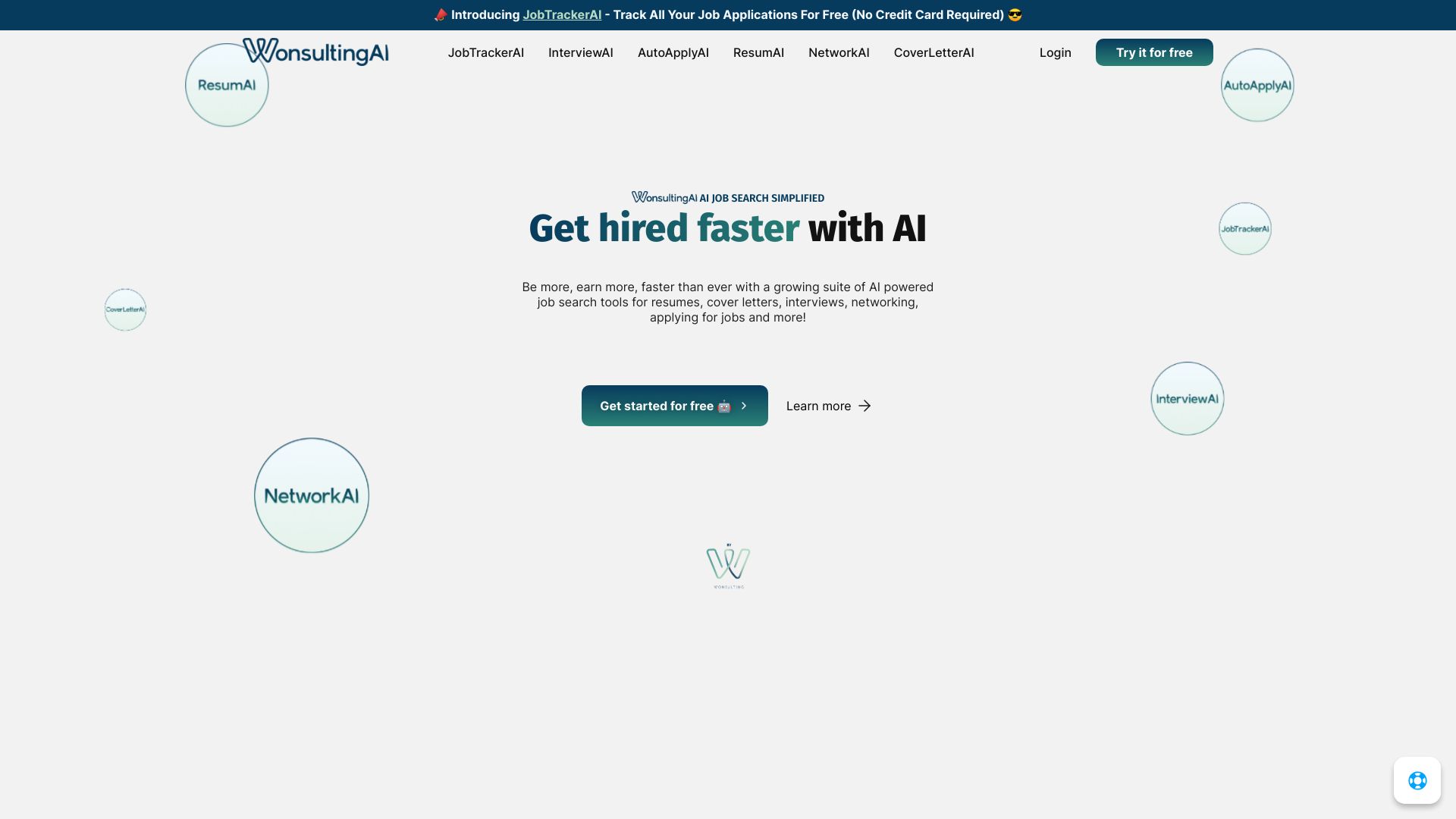 WonsultingAI - AI for Job Search Success | Creati.ai